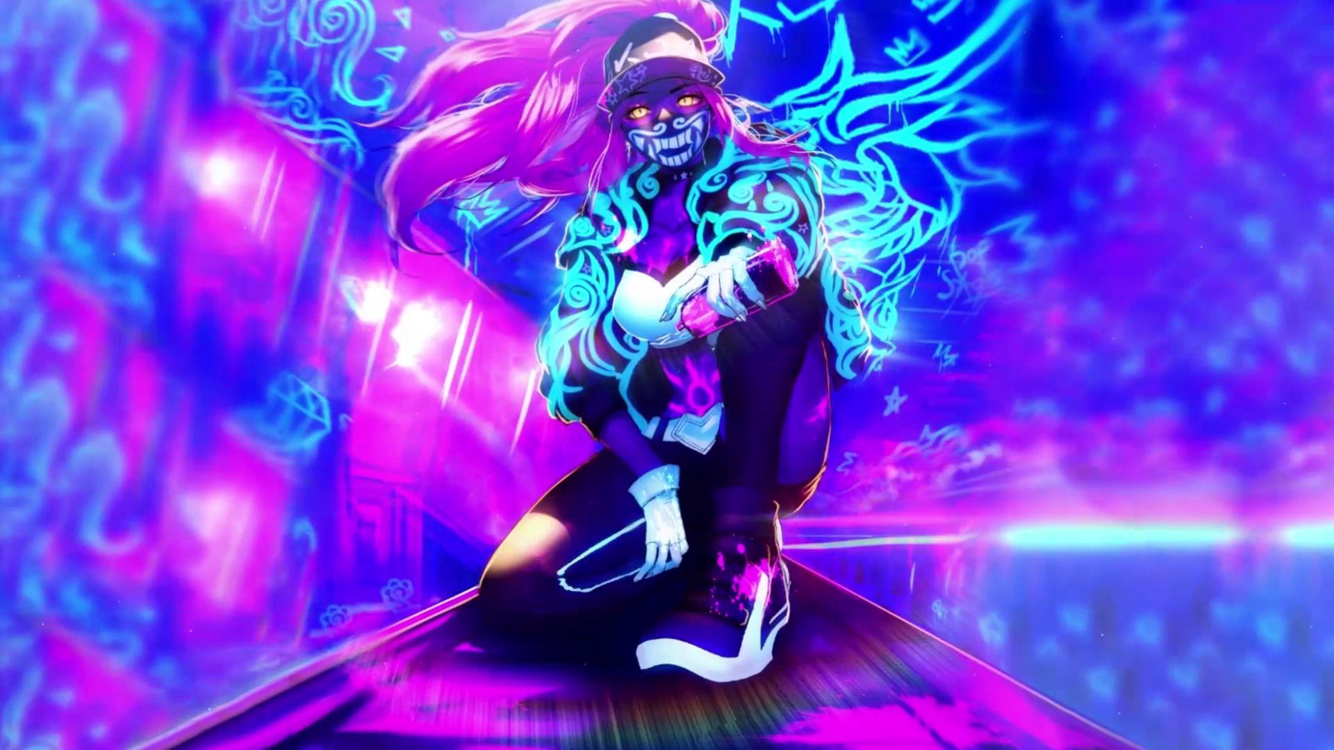 Akali KDA Wallpapers - Top Free Akali KDA Backgrounds - WallpaperAccess