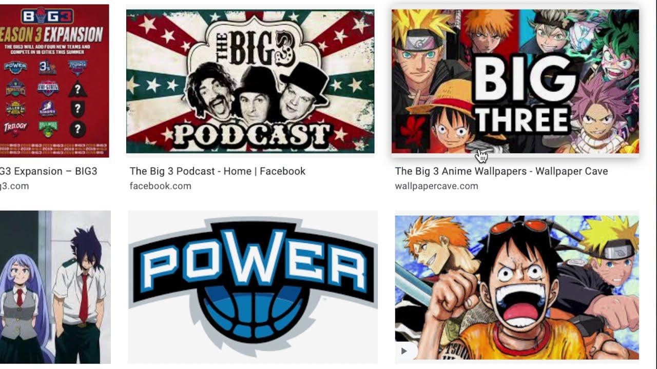 The Big 3 Anime Wallpapers - Top Free The Big 3 Anime Backgrounds ...