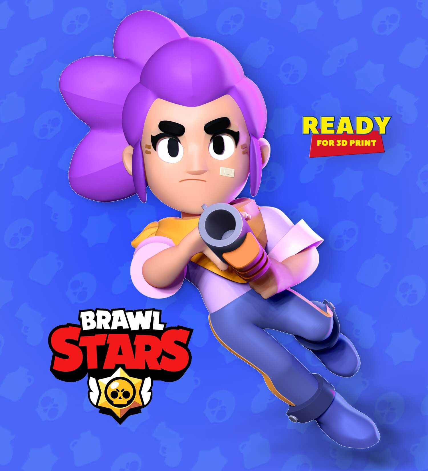 Shelly Brawl Stars Wallpapers - Top Free Shelly Brawl Stars Backgrounds ...