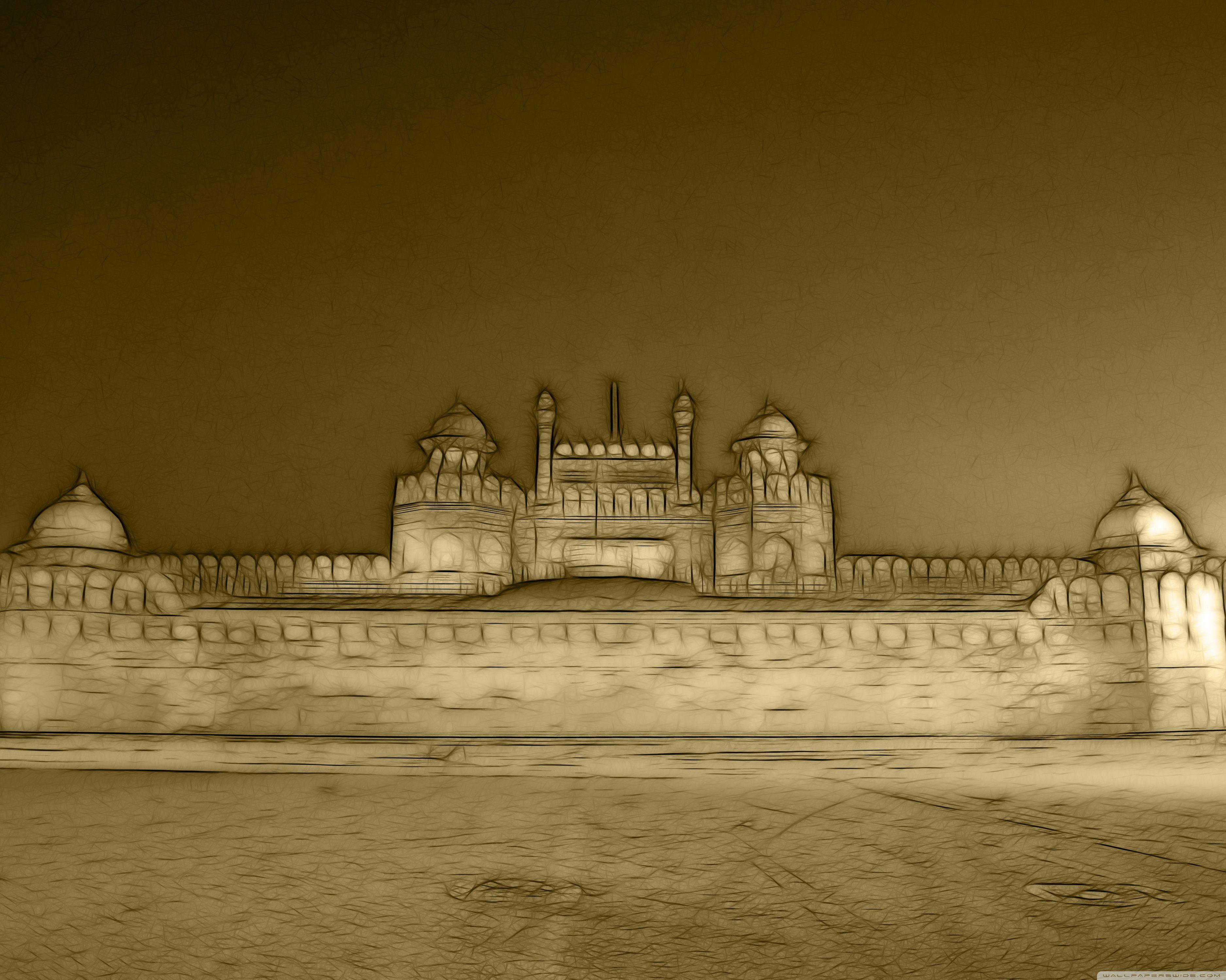 Lal Qila Wallpapers - Top Free Lal Qila Backgrounds - WallpaperAccess