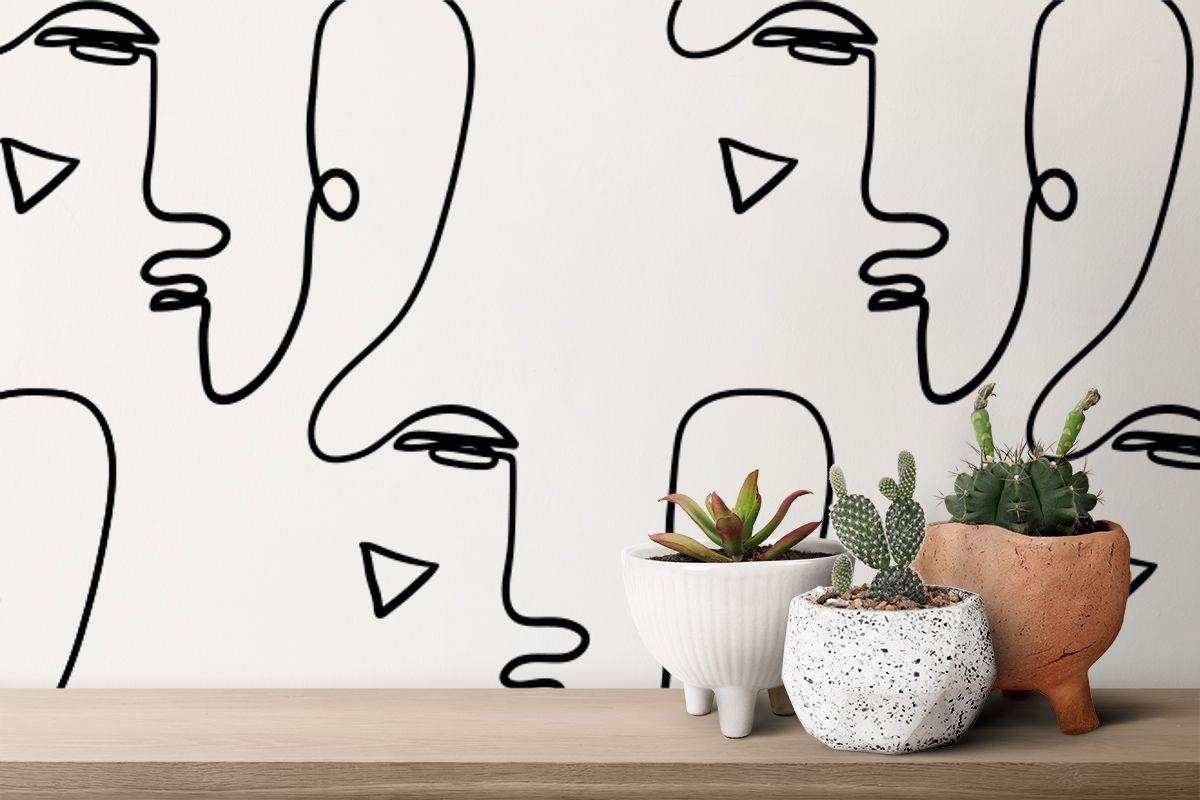 Abstract Line Art Wallpapers - Top Free Abstract Line Art Backgrounds ...