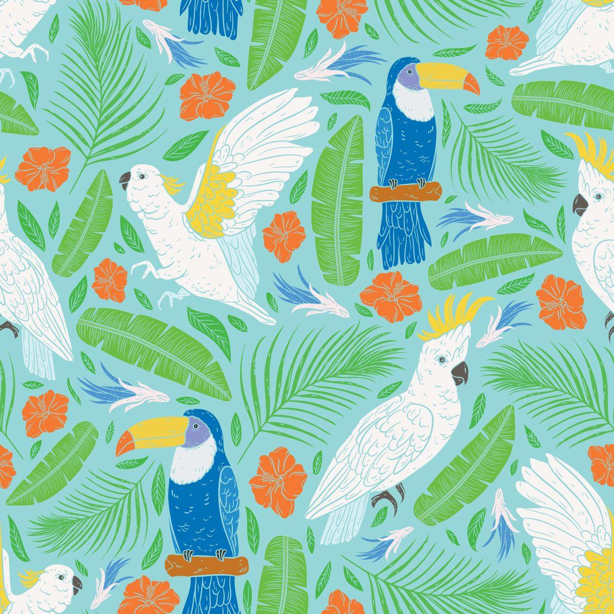 Parrot Pattern Wallpapers - Top Free Parrot Pattern Backgrounds ...