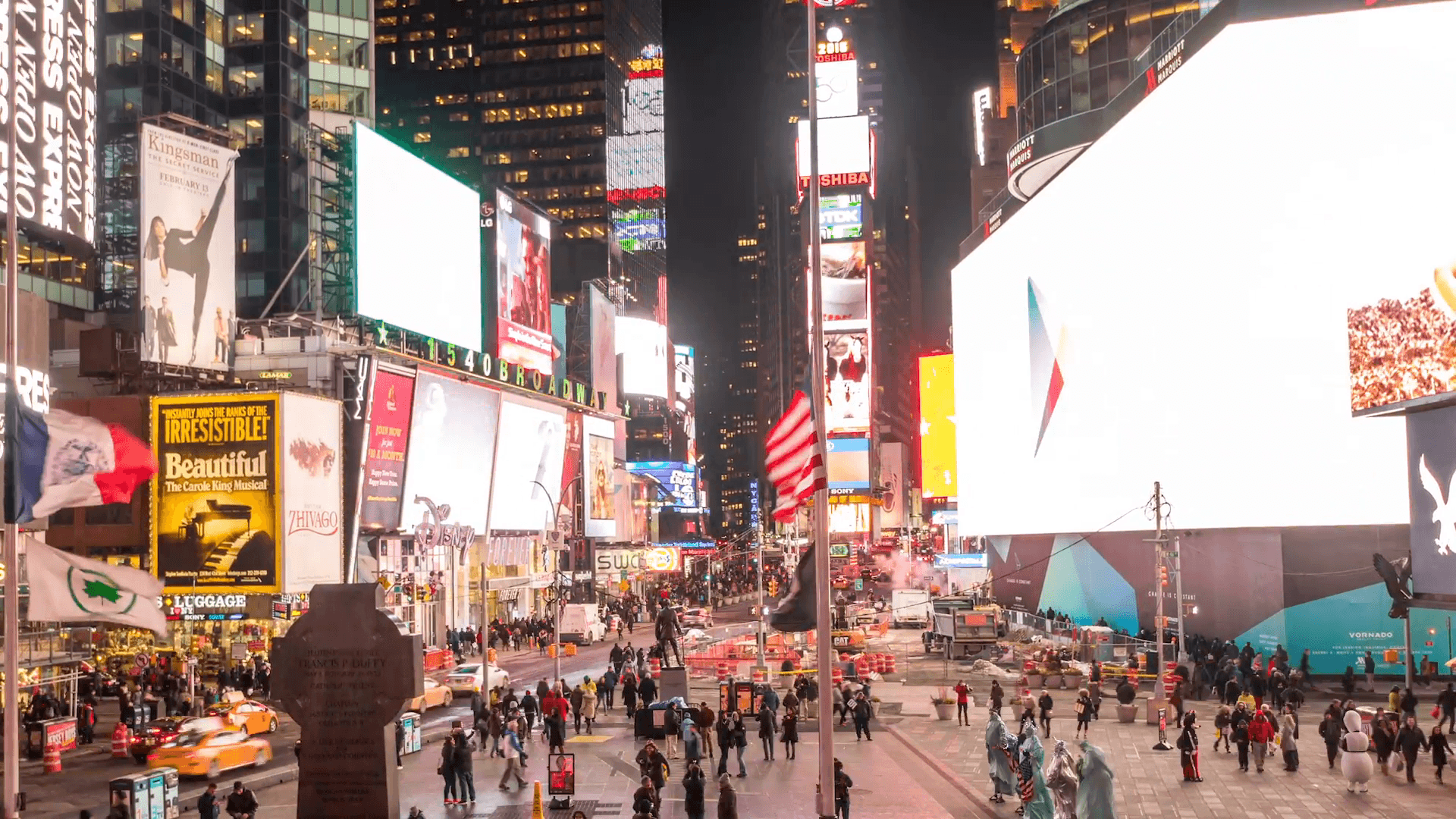 Times Square Winter Wallpapers - Top Free Times Square Winter ...