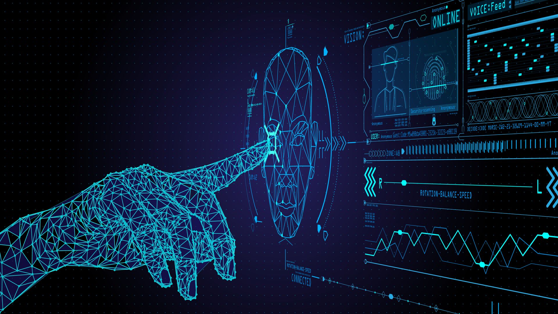 Facial Recognition Wallpapers - Top Free Facial Recognition Backgrounds ...