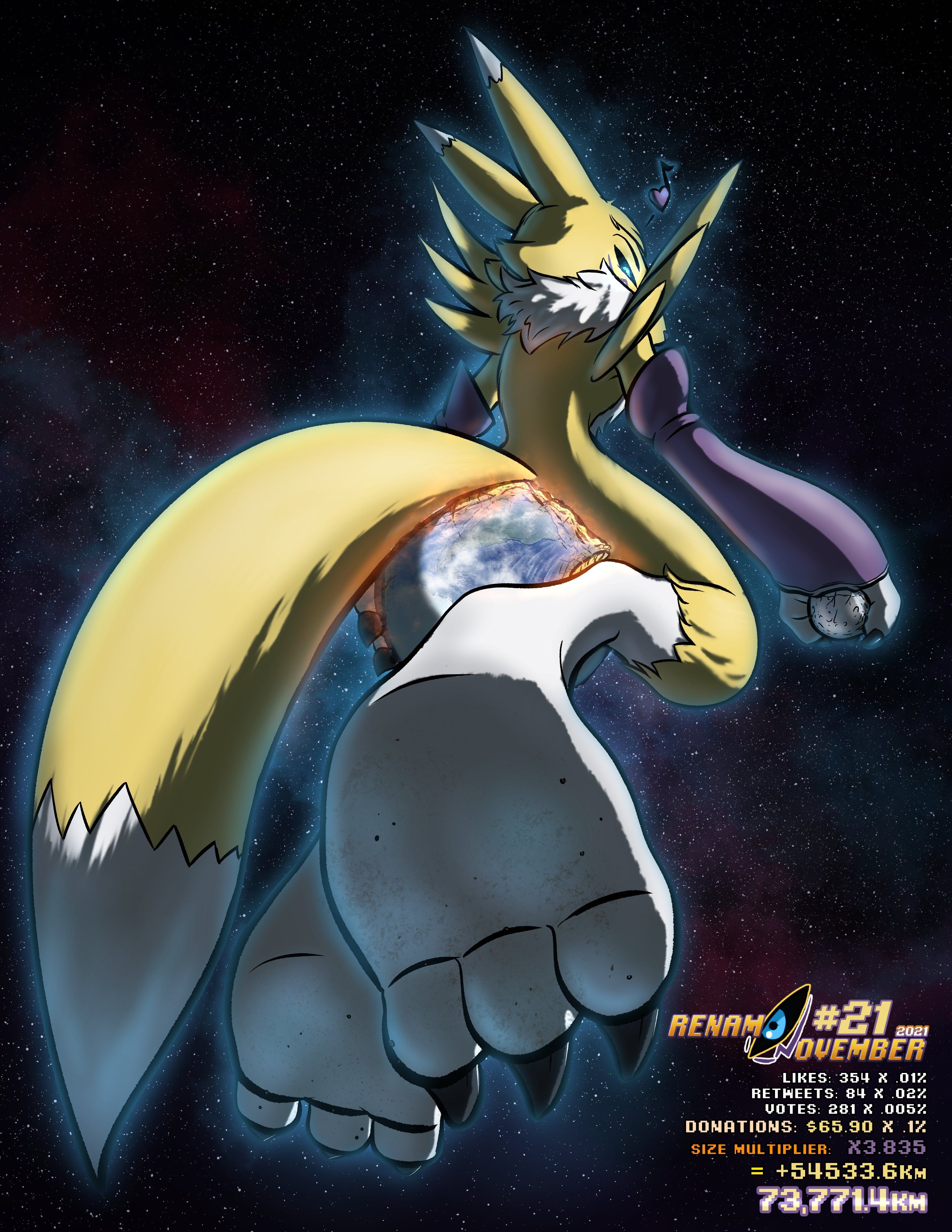 Renamon Wallpapers - Top Free Renamon Backgrounds - WallpaperAccess