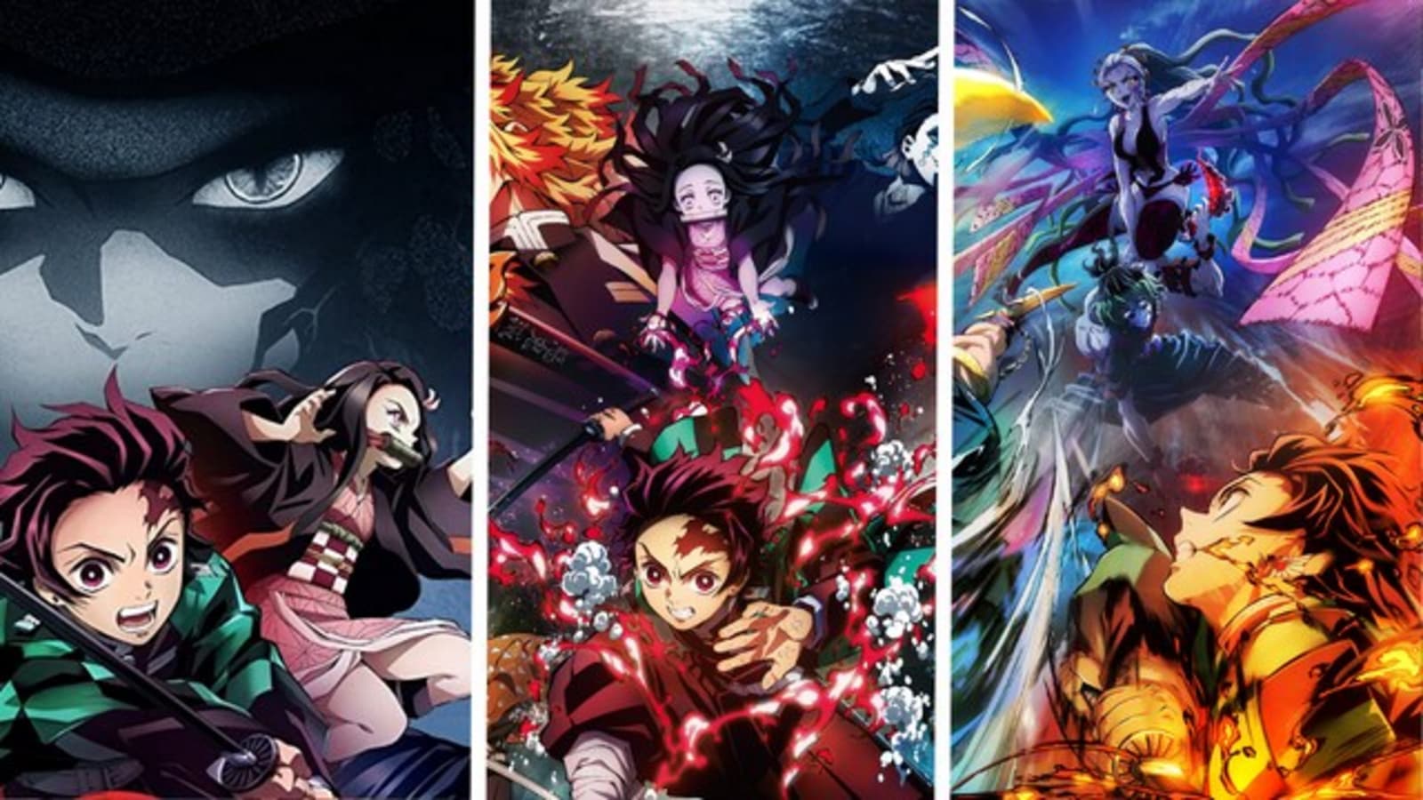 Demon Slayer Trio Wallpapers - Top Free Demon Slayer Trio Backgrounds ...