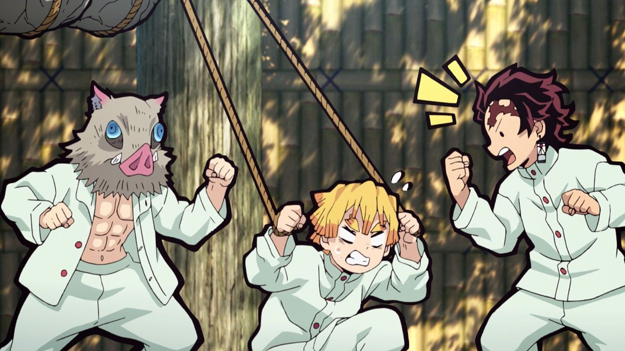 Demon Slayer Trio Wallpapers - Top Free Demon Slayer Trio Backgrounds ...