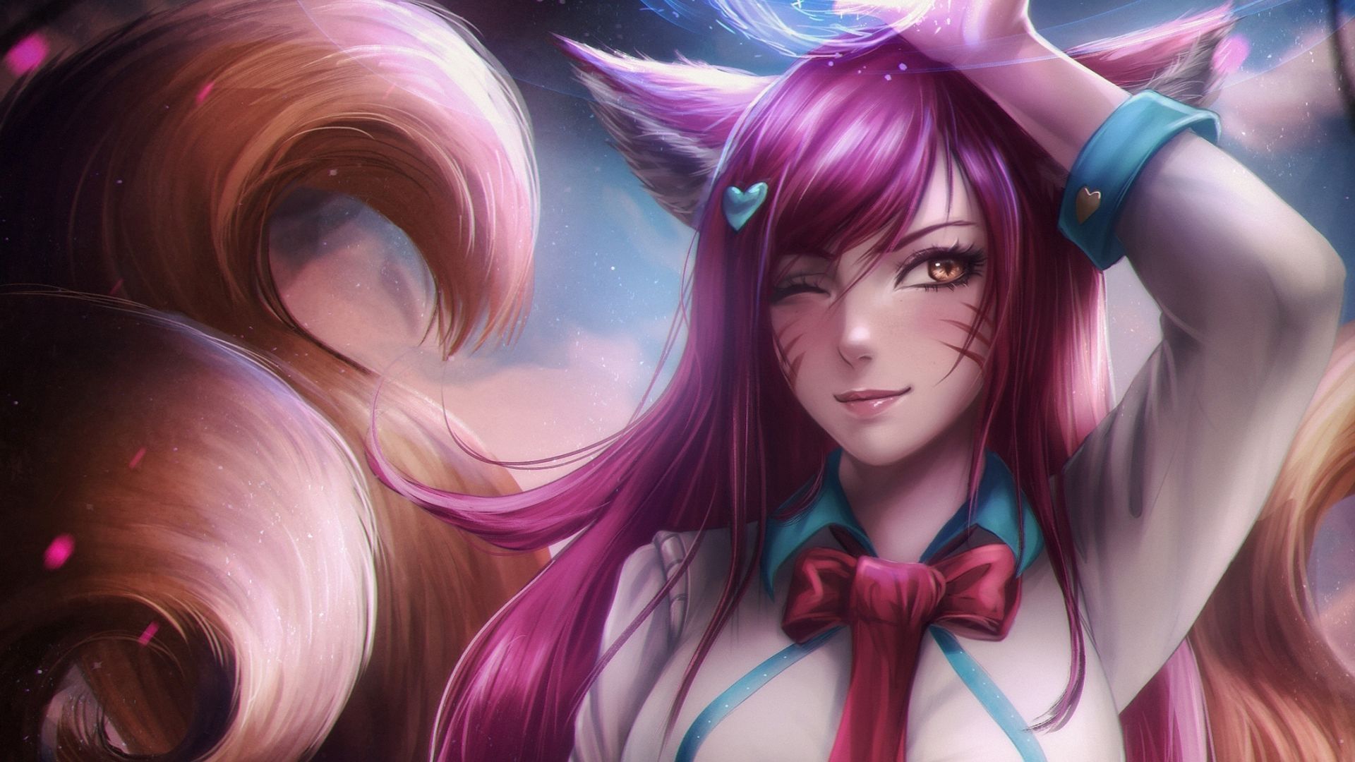 Ahri LoL Wallpapers - Top Free Ahri LoL Backgrounds - WallpaperAccess