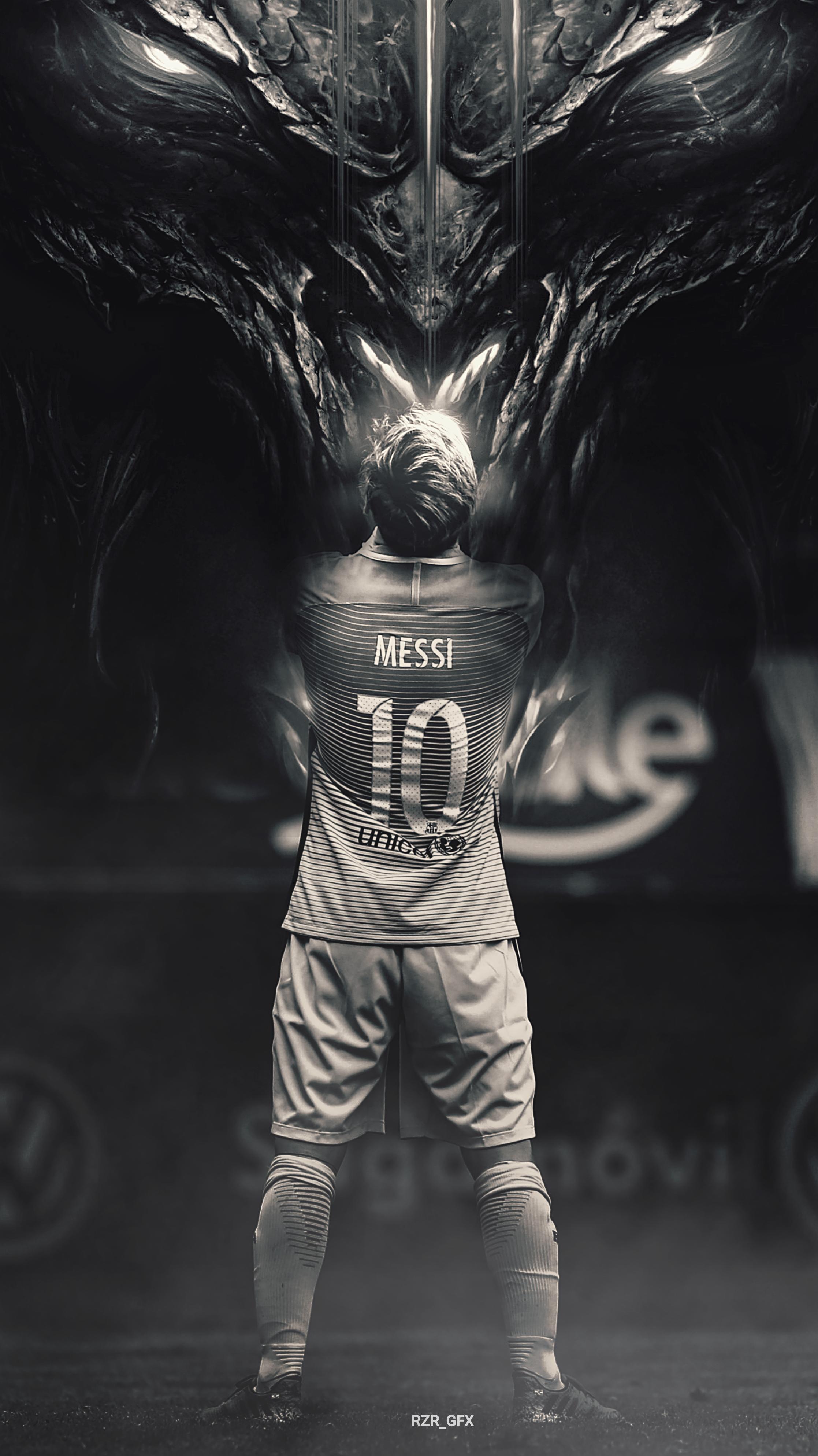 Messi Black and White Wallpapers - Top Free Messi Black and White ...