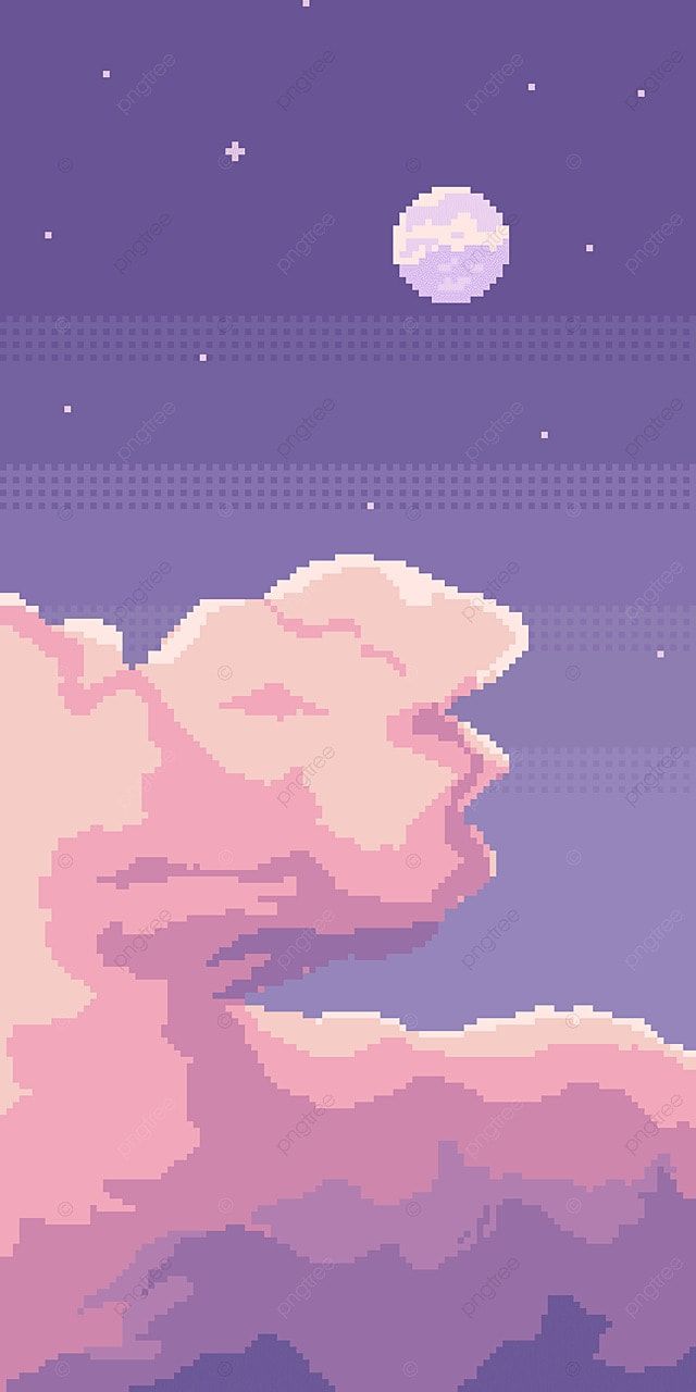 Pixel Moon Wallpapers - Top Free Pixel Moon Backgrounds - WallpaperAccess