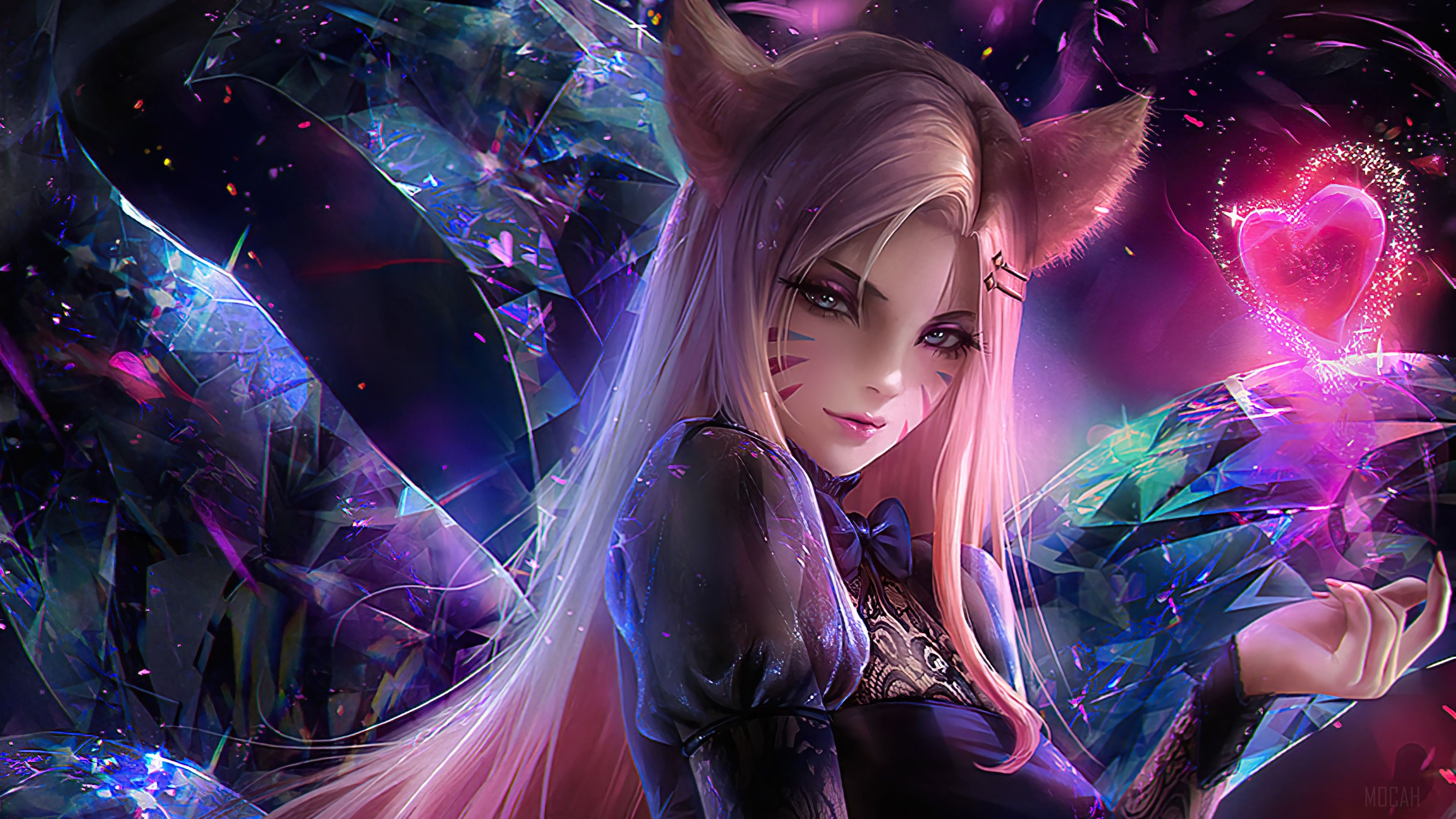 KDA Ahri Wallpapers - Top Free KDA Ahri Backgrounds - WallpaperAccess