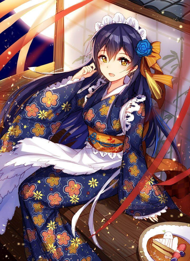 Beautiful Kimono Anime Girl Wallpapers - Top Free Beautiful Kimono ...
