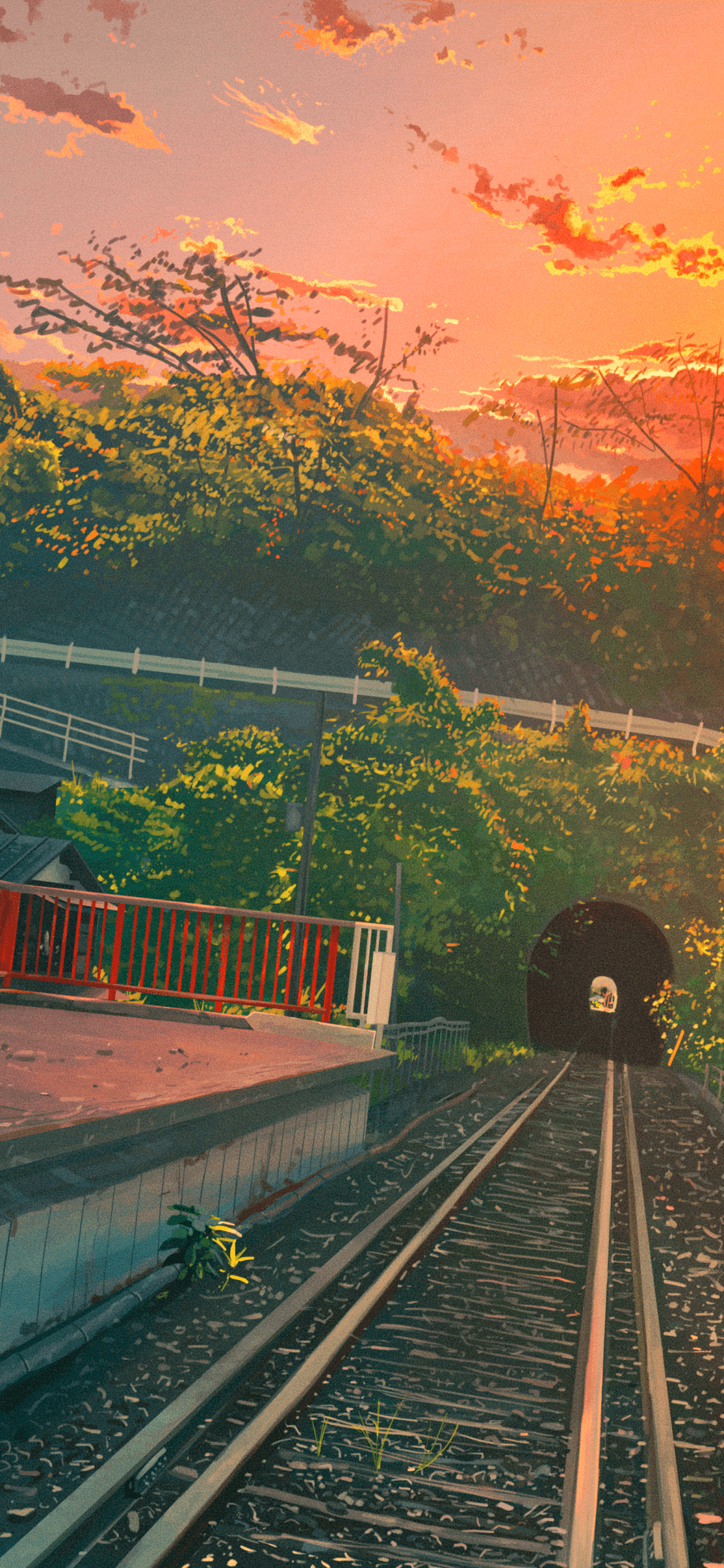 Anime Train Station Wallpapers - Top Free Anime Train Station ...