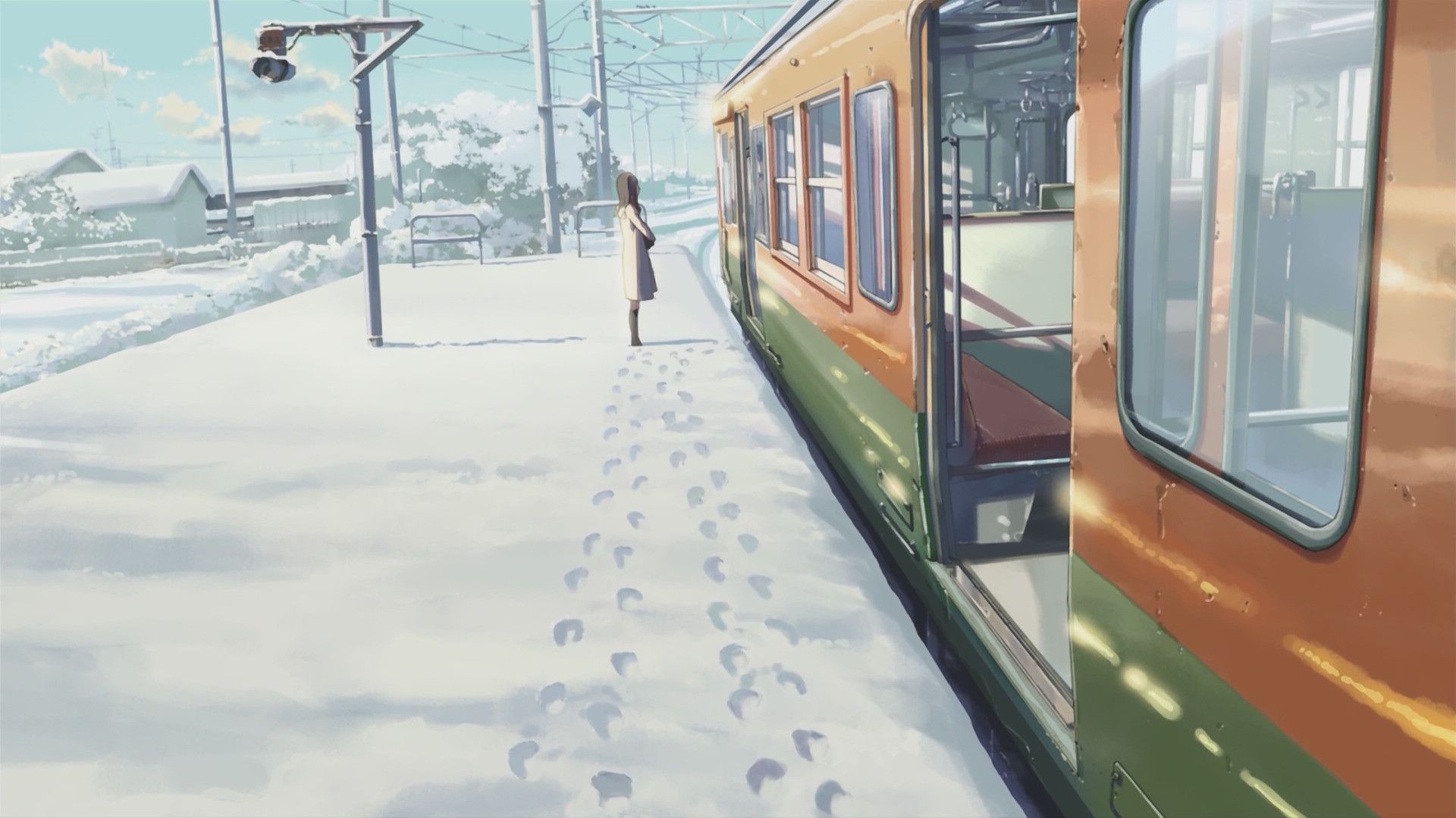 Anime Train Station Wallpapers - Top Free Anime Train Station ...