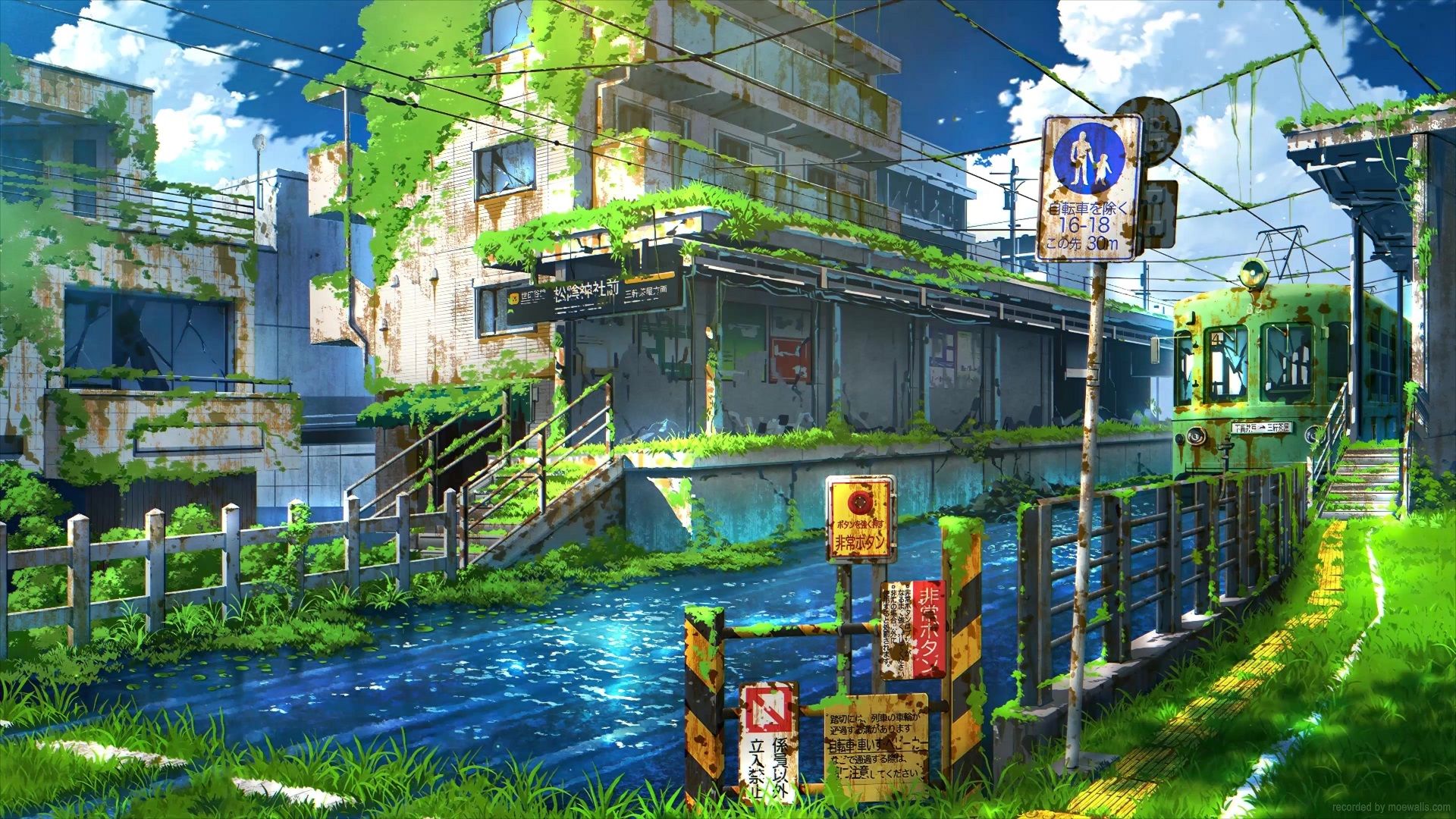 Anime Train Station Wallpapers - Top Free Anime Train Station ...