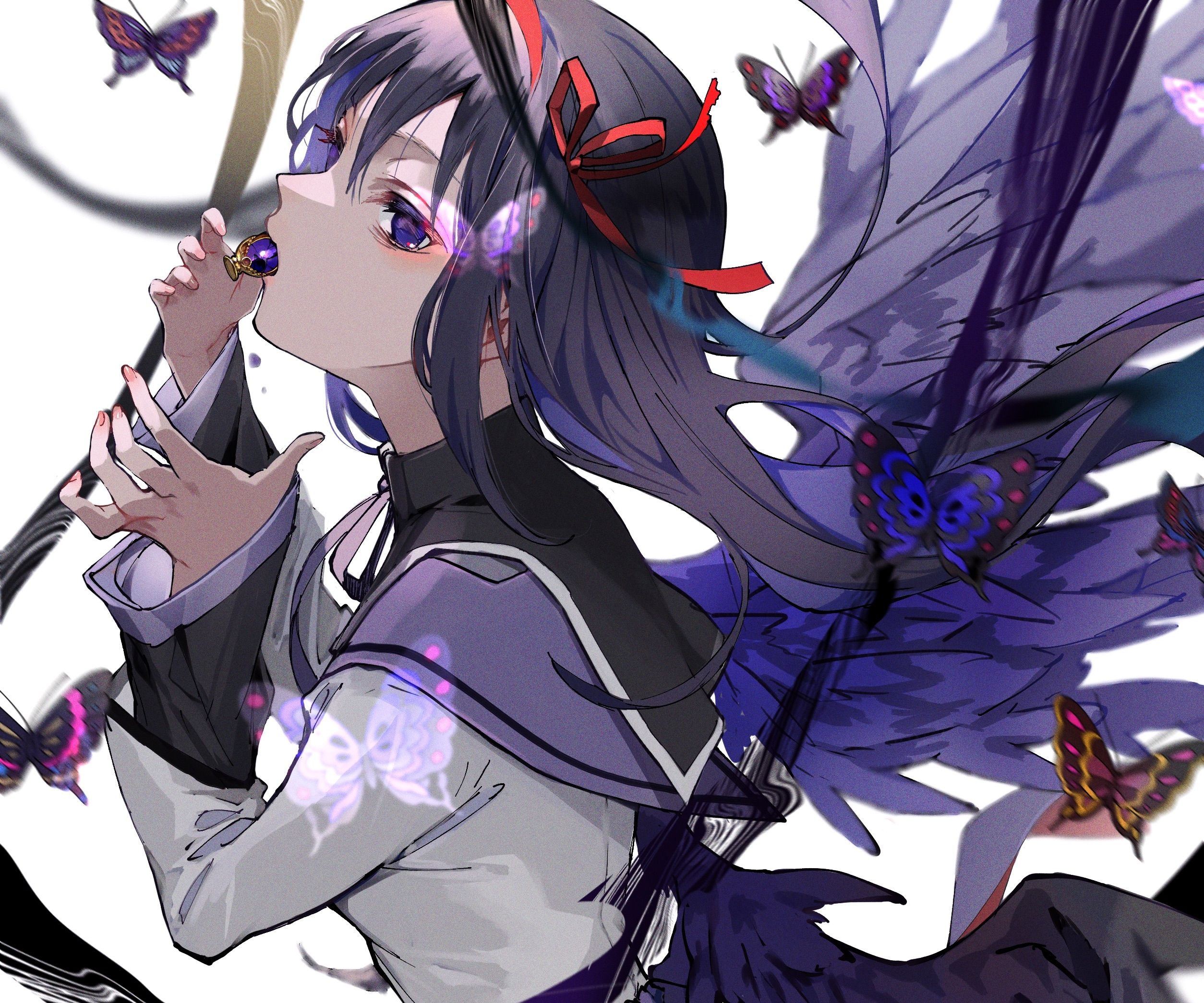 Homura Wallpapers - Top Free Homura Backgrounds - WallpaperAccess