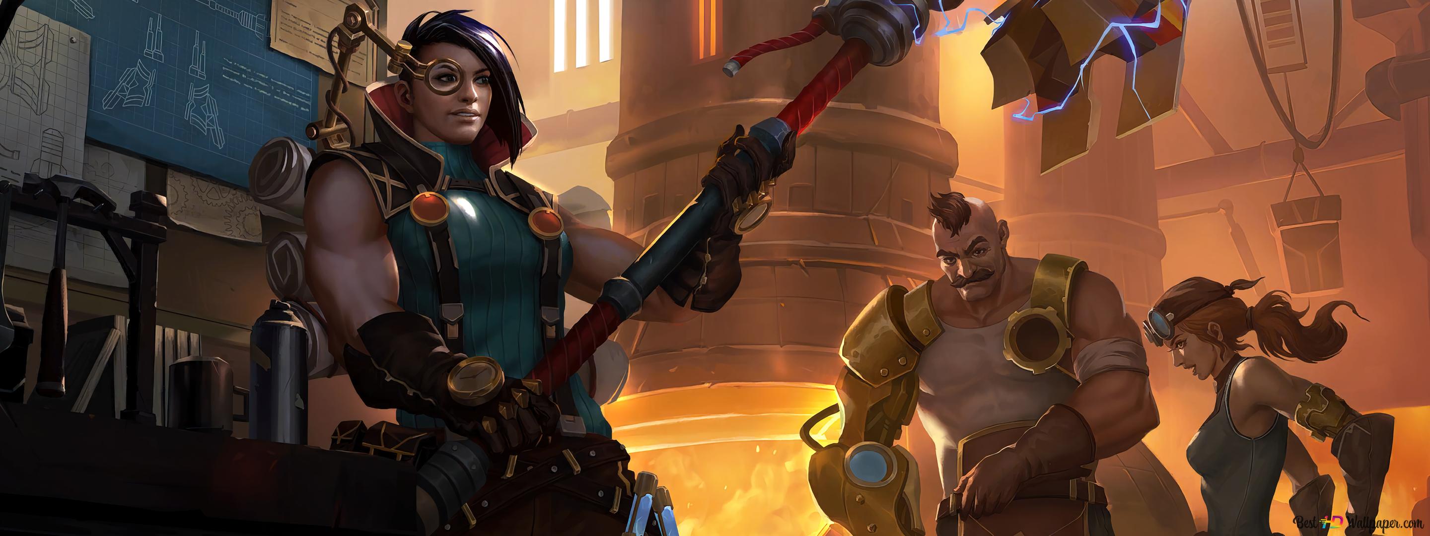 Zaun Wallpapers - Top Free Zaun Backgrounds - WallpaperAccess