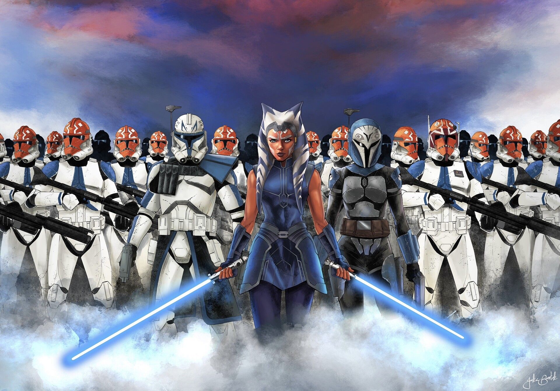 Star Wars Ahsoka Wallpapers - Top Free Star Wars Ahsoka Backgrounds - WallpaperAccess