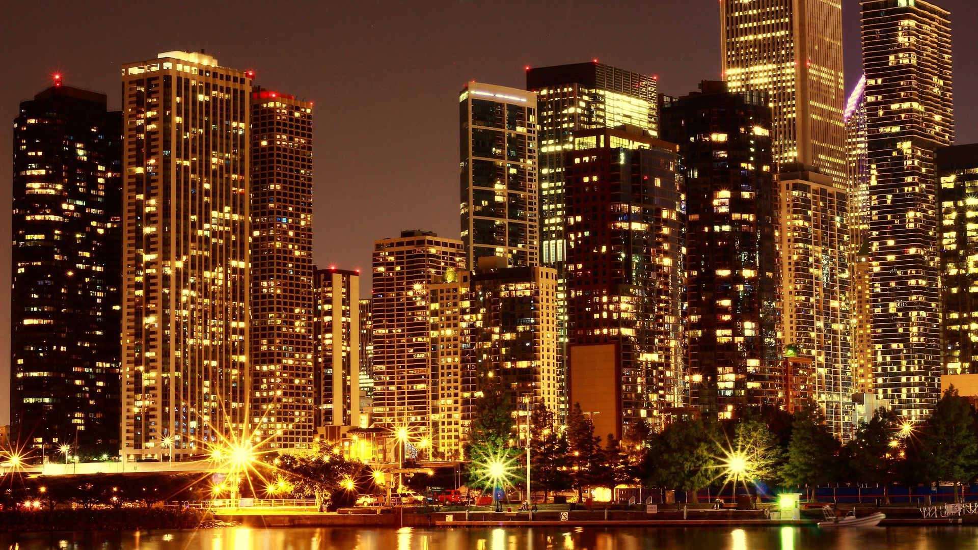 Night Buildings Wallpapers - Top Free Night Buildings Backgrounds ...