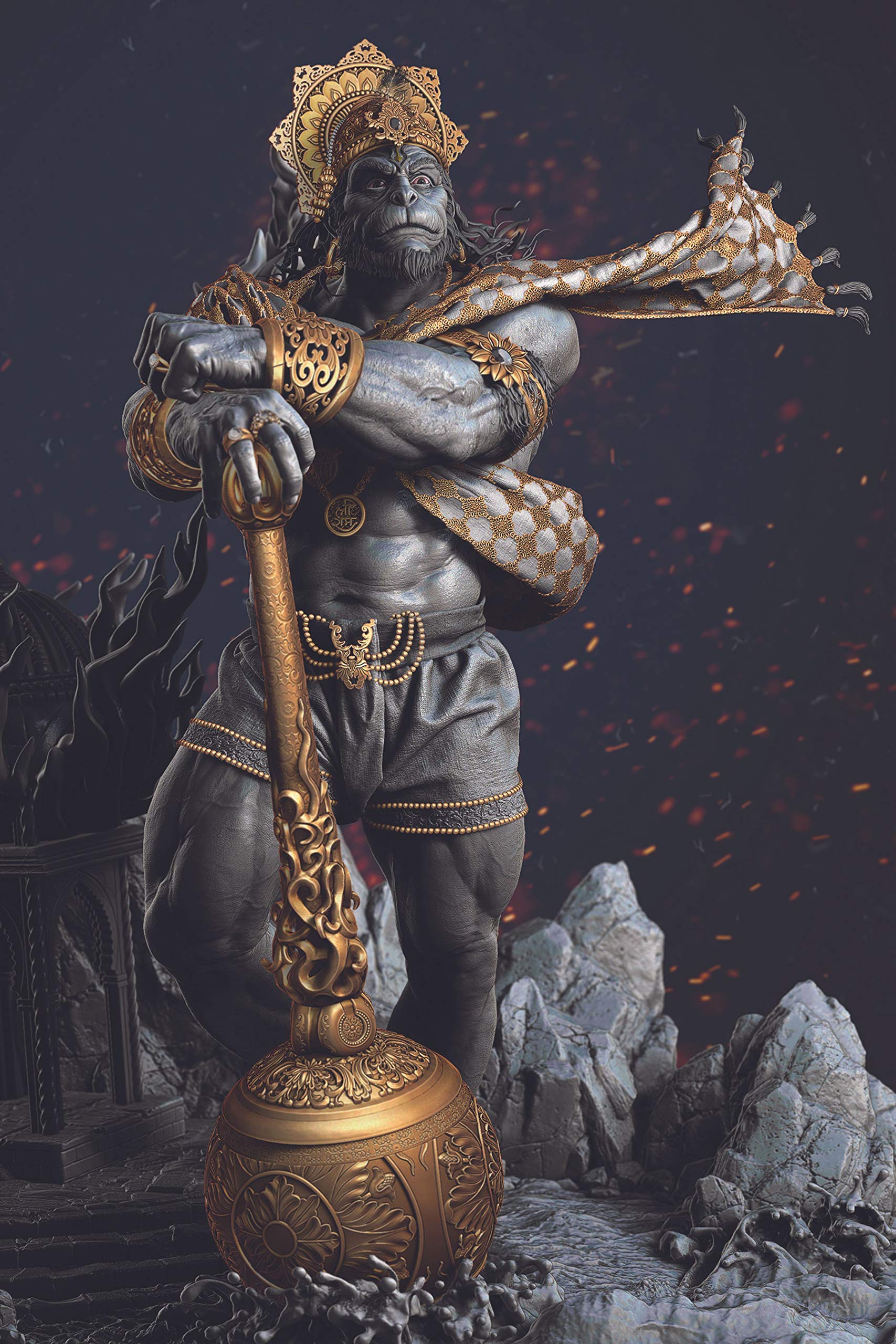 Hanuman Dada Wallpapers - Top Free Hanuman Dada Backgrounds ...