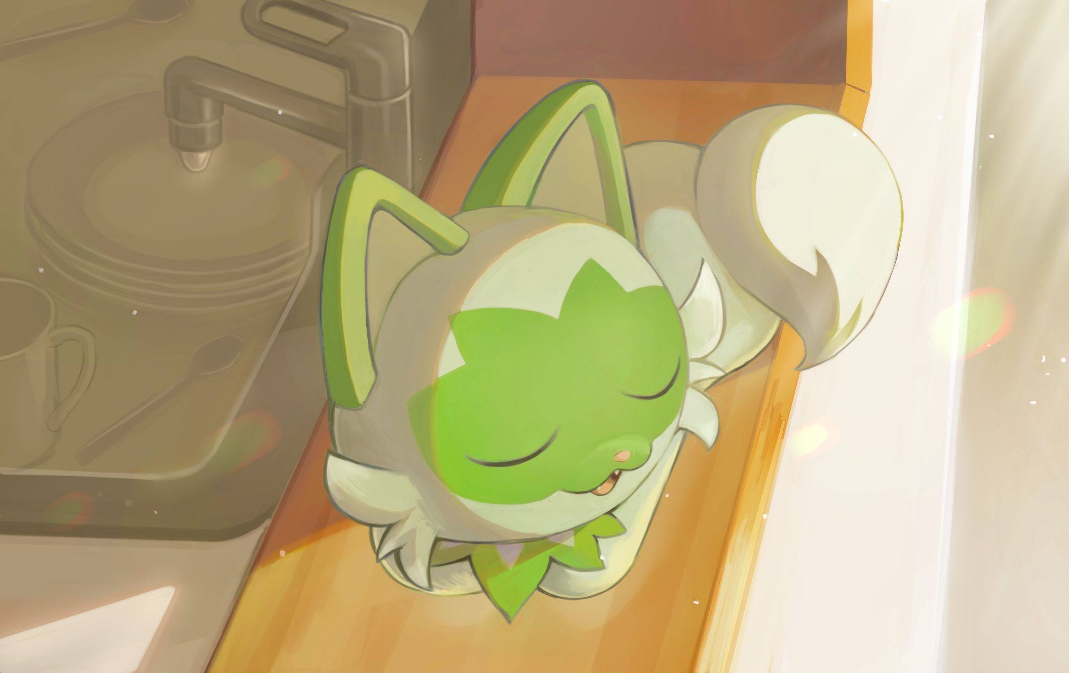 Sprigatito Wallpapers - Top Free Sprigatito Backgrounds - WallpaperAccess