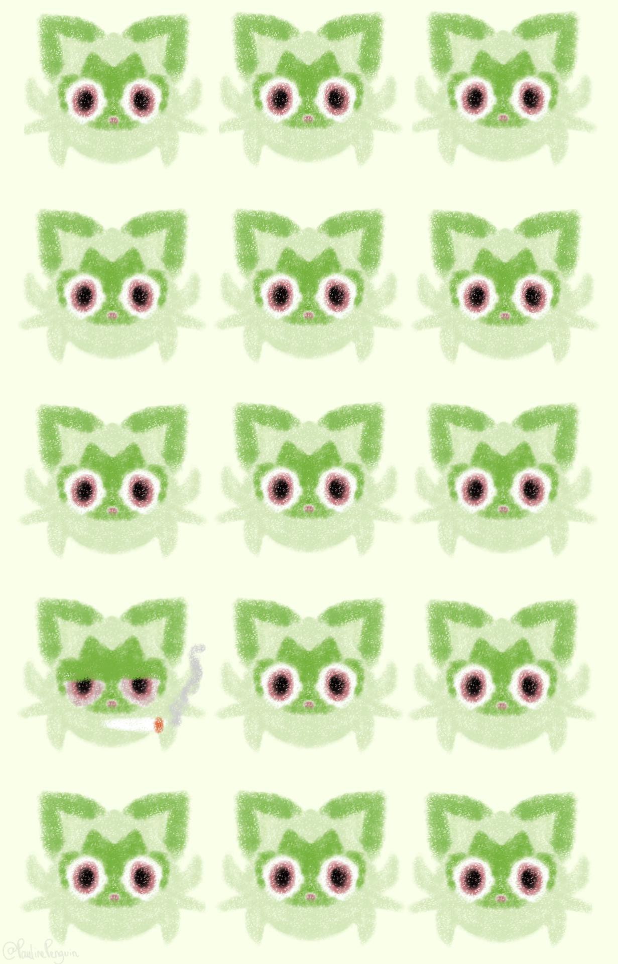 Sprigatito Wallpapers - Top Free Sprigatito Backgrounds - WallpaperAccess