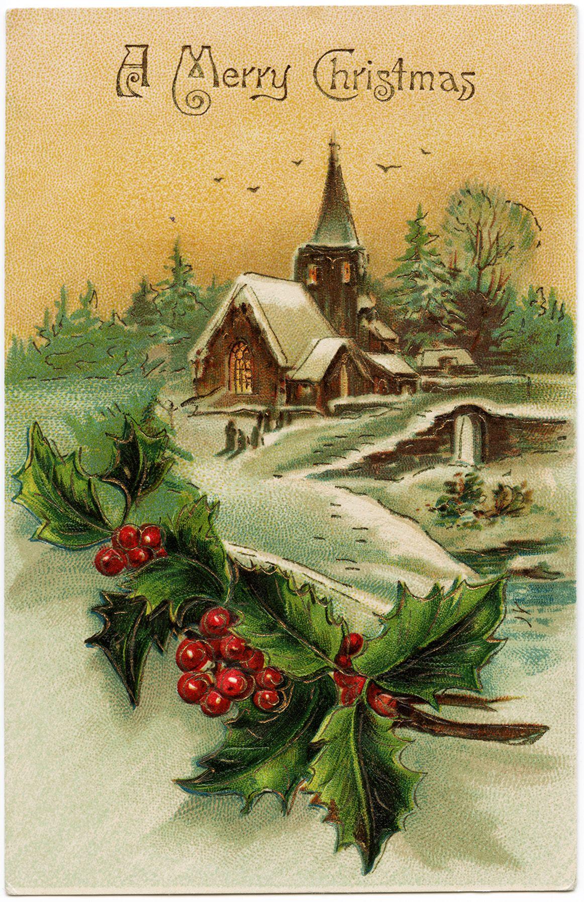 Vintage Winter Scenes Wallpapers - Top Free Vintage Winter Scenes ...