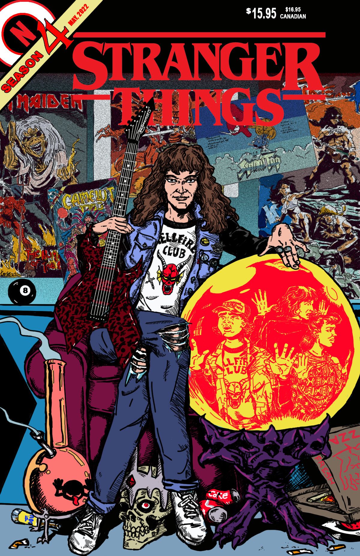 Eddie Stranger Things Wallpapers - Top Free Eddie Stranger Things ...