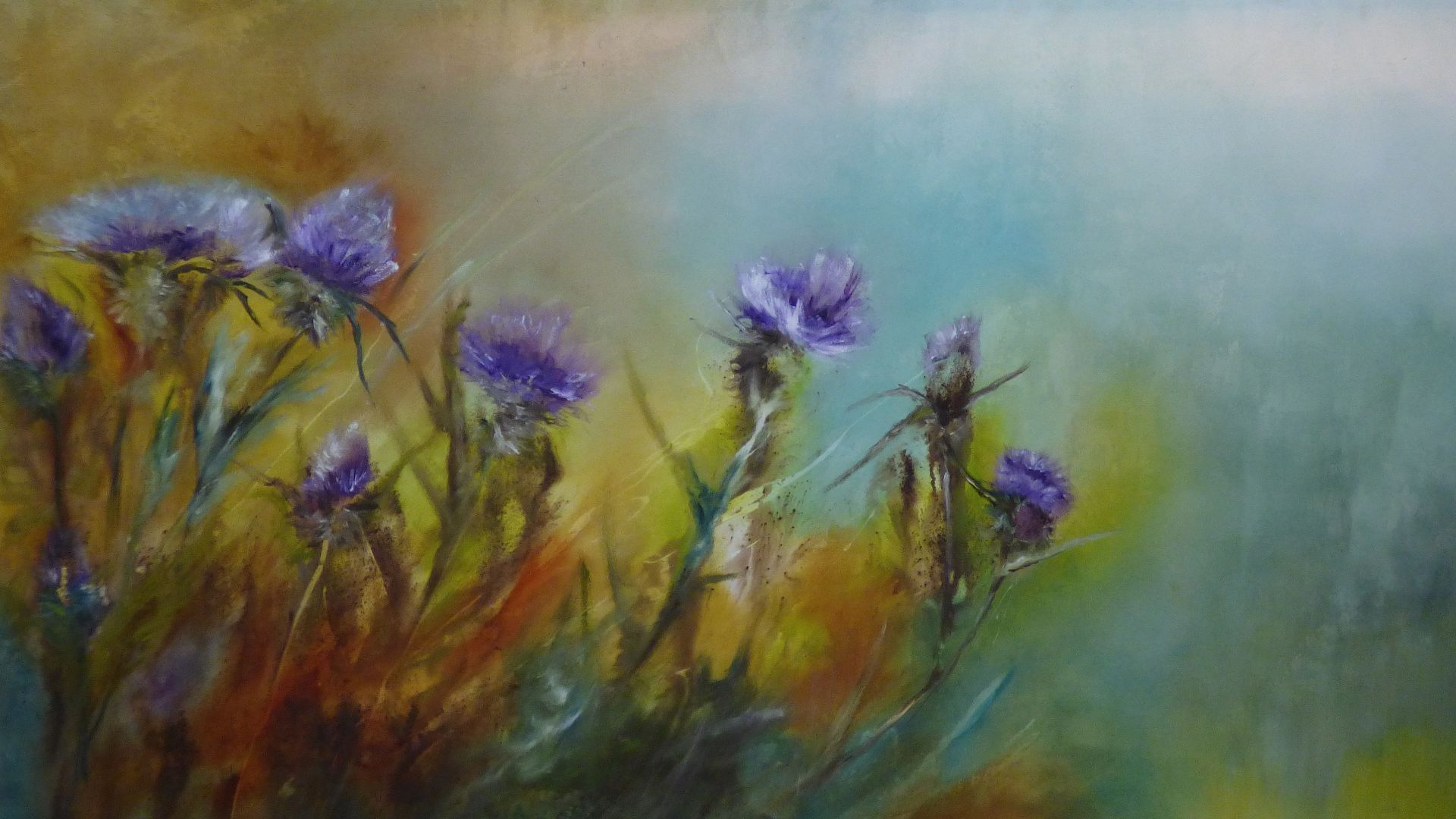 Oil Painting Flowers Wallpapers - Top Free Oil Painting Flowers ...