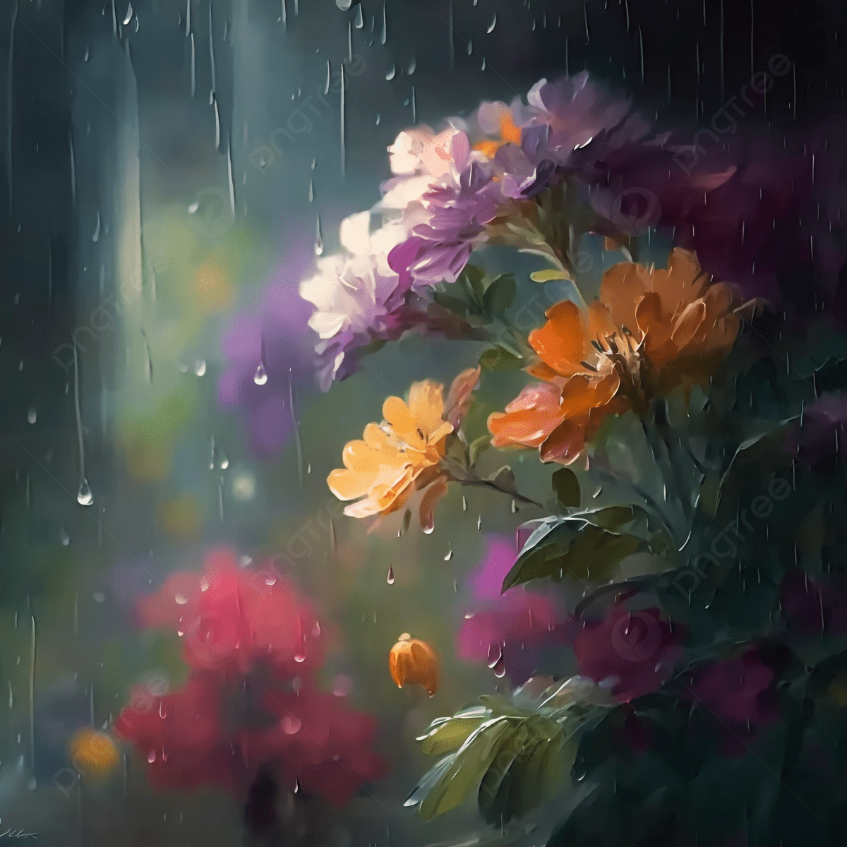 Oil Painting Flowers Wallpapers - Top Free Oil Painting Flowers ...