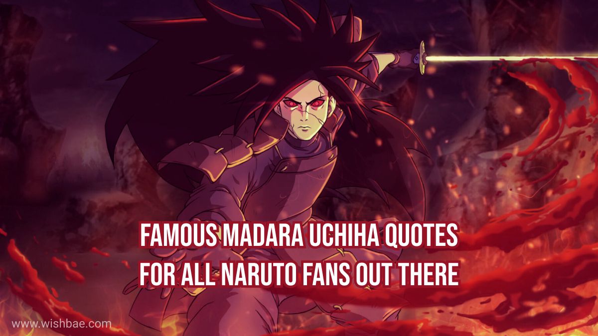 Madara Uchiha Quotes Wallpapers - Top Free Madara Uchiha Quotes ...