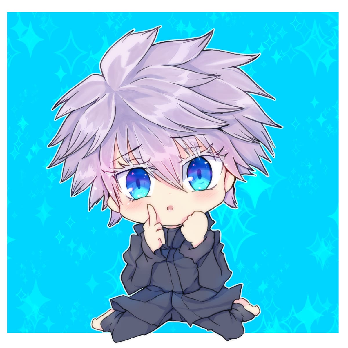 Gojo Chibi Wallpapers Top Free Gojo Chibi Backgrounds Wallpaperaccess