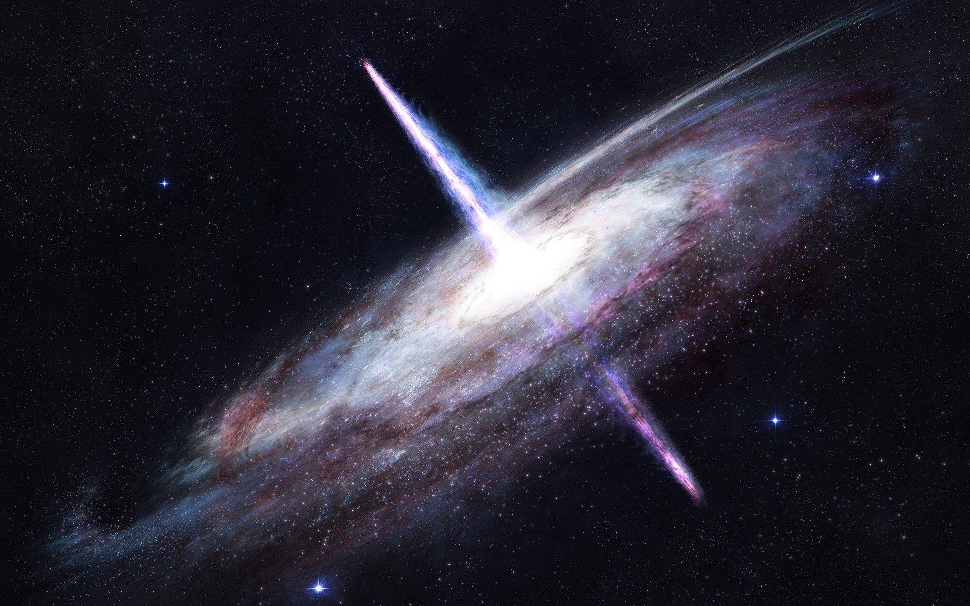 Quasar Wallpapers - Top Free Quasar Backgrounds - WallpaperAccess