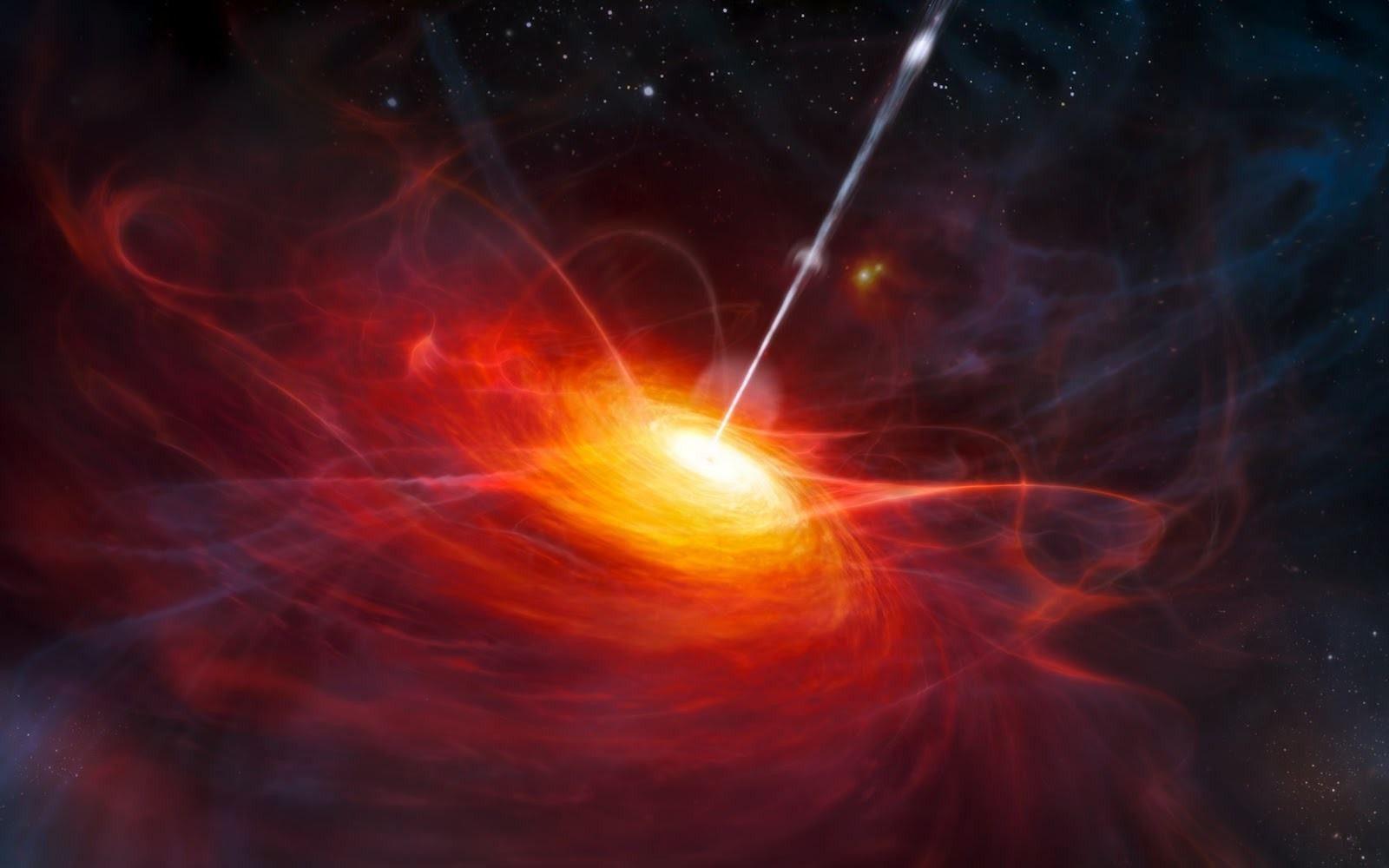 Quasar Wallpapers - Top Free Quasar Backgrounds - WallpaperAccess
