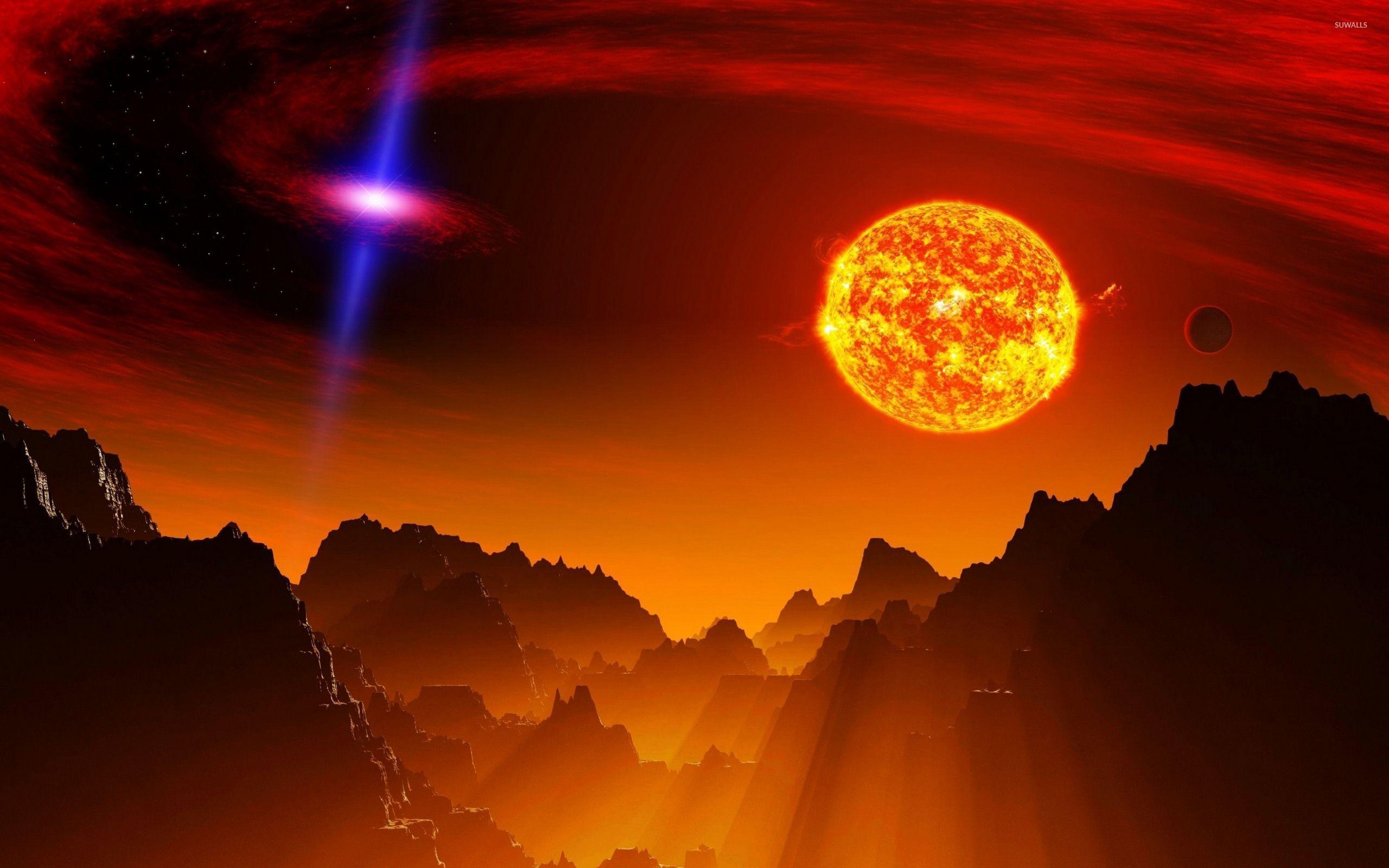 Quasar Wallpapers - Top Free Quasar Backgrounds - WallpaperAccess