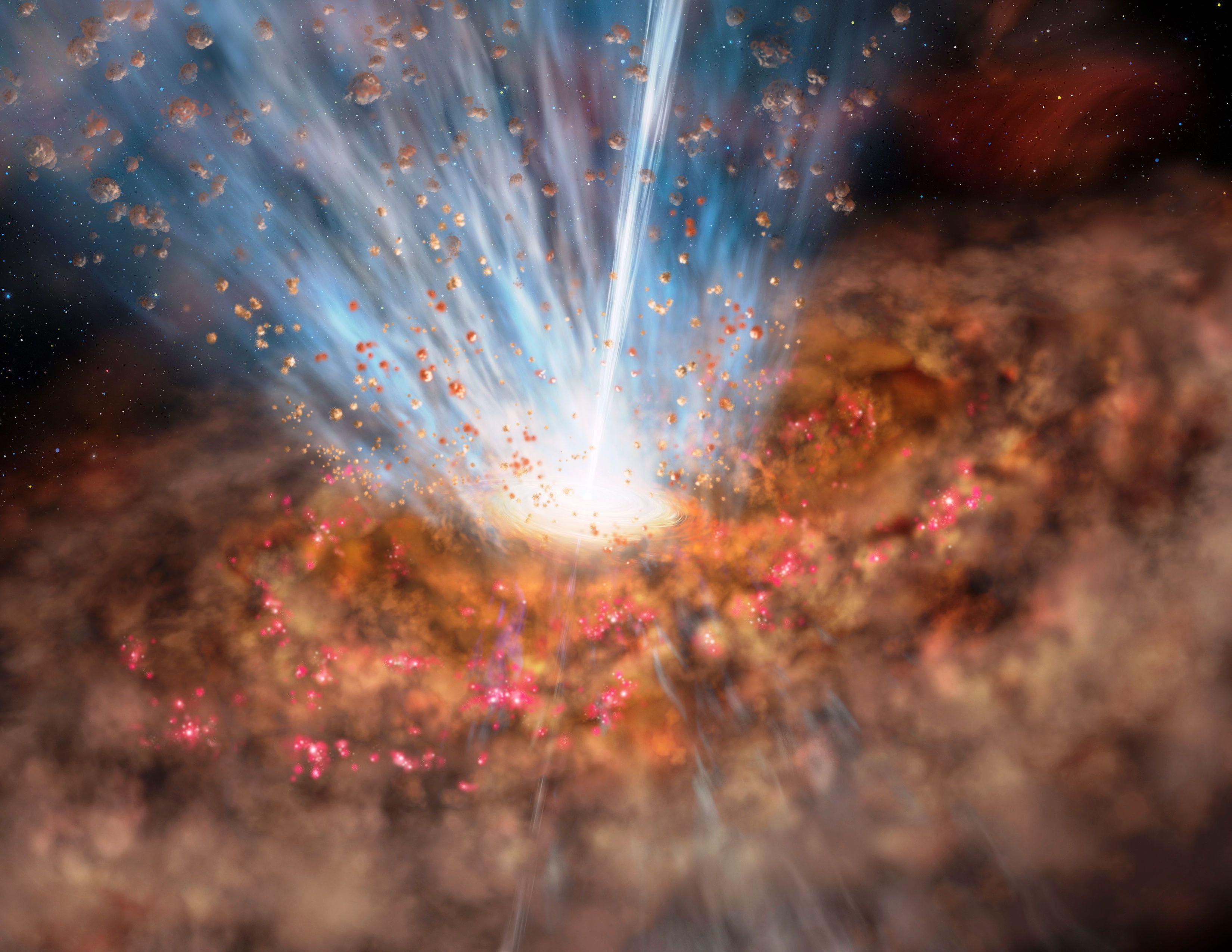 Quasar Wallpapers - Top Free Quasar Backgrounds - WallpaperAccess