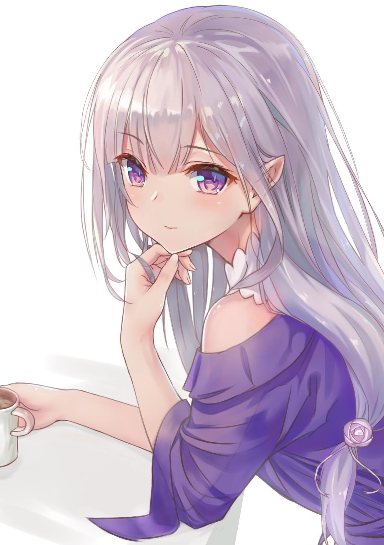 Emilia Rezero Wallpapers - Top Free Emilia Rezero Backgrounds ...