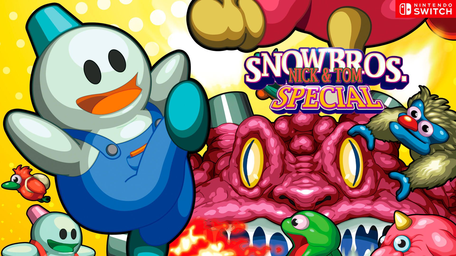 Snow Bros Wallpapers - Top Free Snow Bros Backgrounds - WallpaperAccess