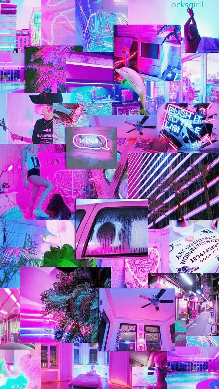 Neon Collage Wallpapers - Top Free Neon Collage Backgrounds ...