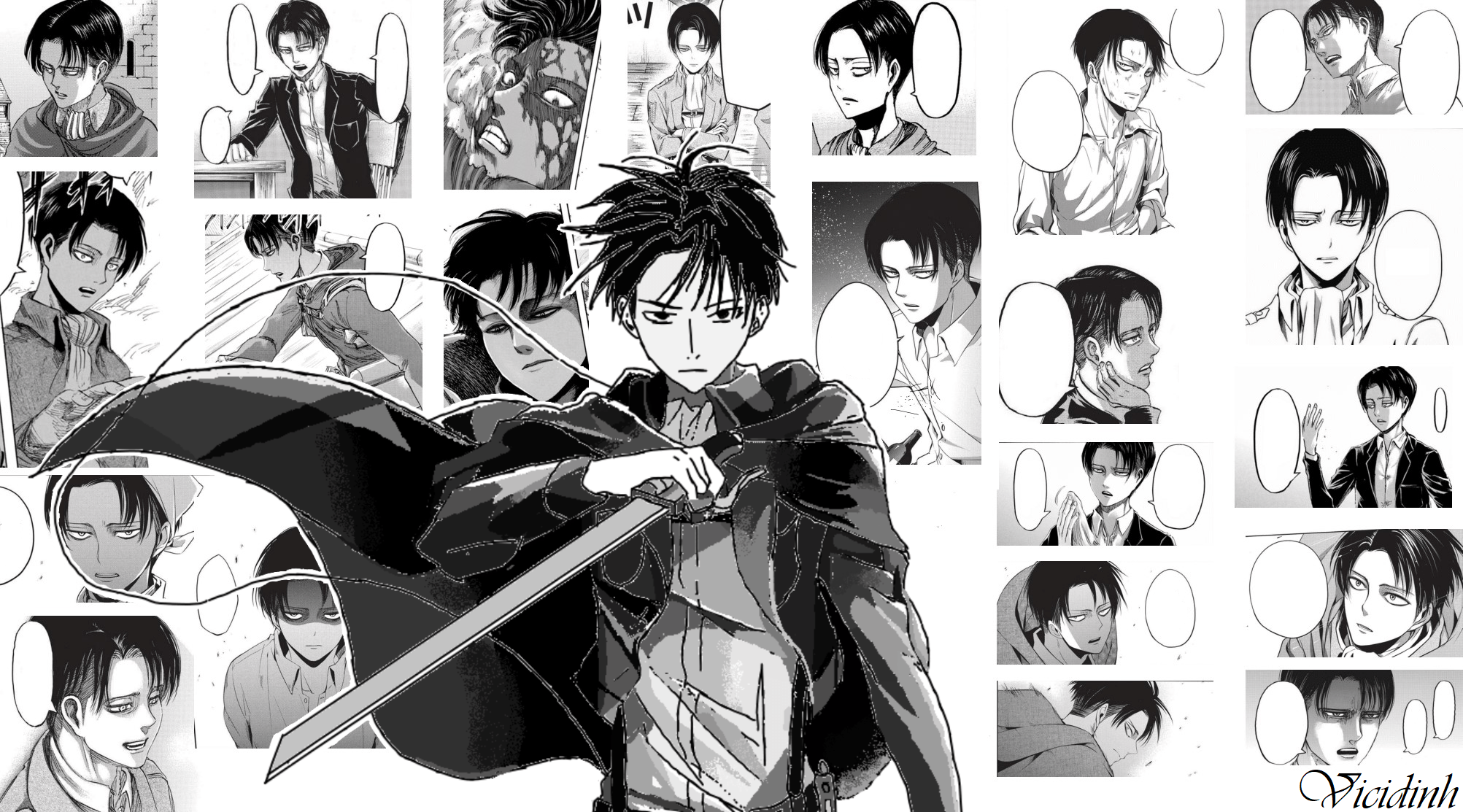 Levi Manga Wallpapers - Top Free Levi Manga Backgrounds - WallpaperAccess
