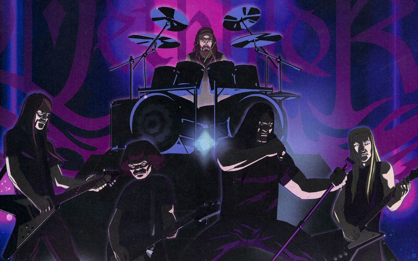 Dethklok Wallpapers - Top Free Dethklok Backgrounds - WallpaperAccess