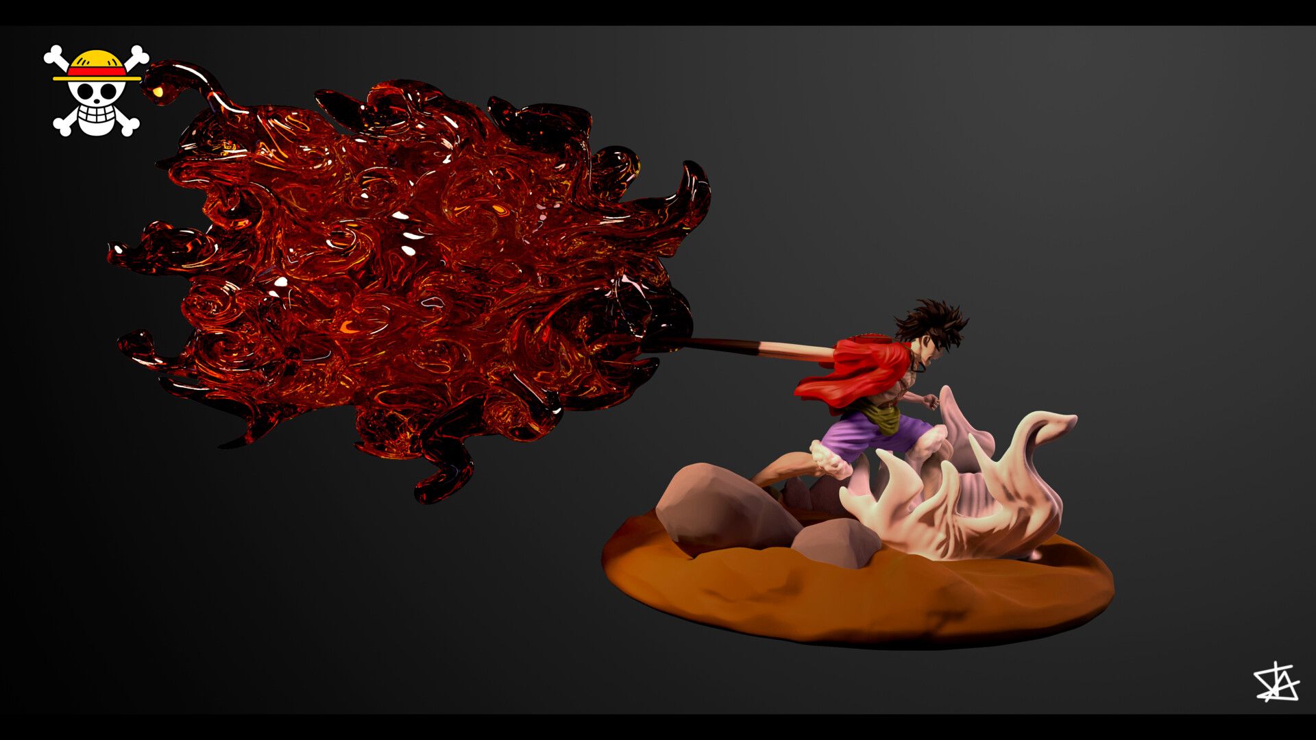 Luffy Red Hawk Wallpapers - Top Free Luffy Red Hawk Backgrounds ...