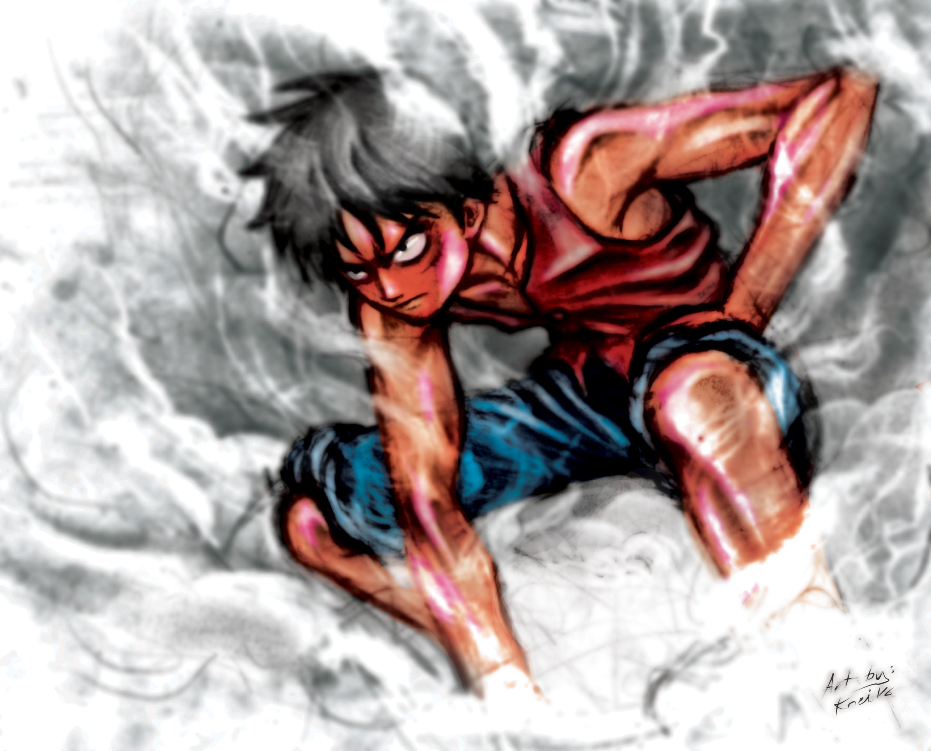 Luffy Red Hawk Wallpapers - Top Free Luffy Red Hawk Backgrounds ...