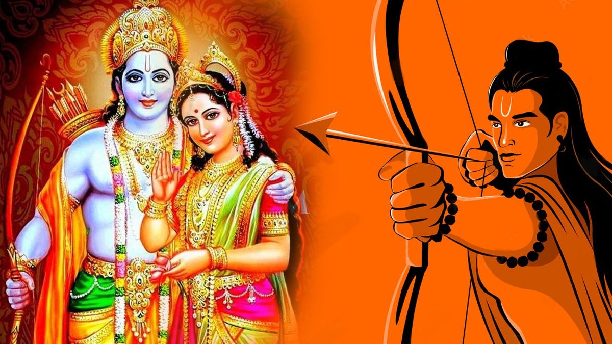 Rama and Sita Wallpapers - Top Free Rama and Sita Backgrounds - WallpaperAccess