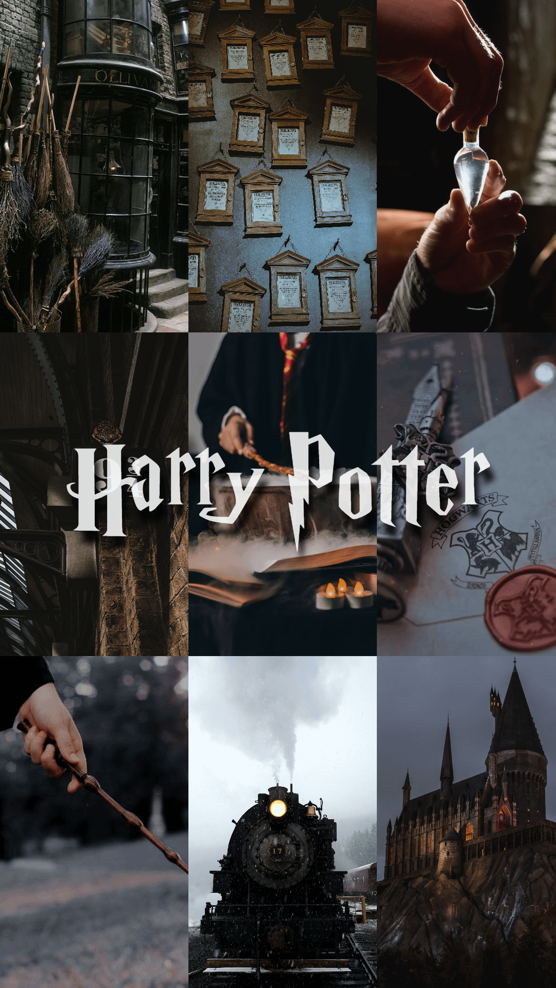 Harry Potter Collage Wallpapers - Top Free Harry Potter Collage ...