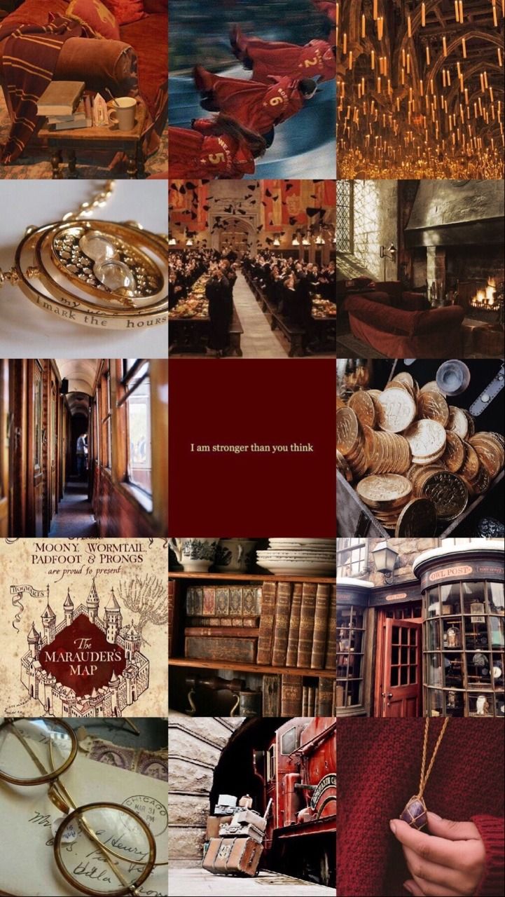 Harry Potter Collage Wallpapers - Top Free Harry Potter Collage ...
