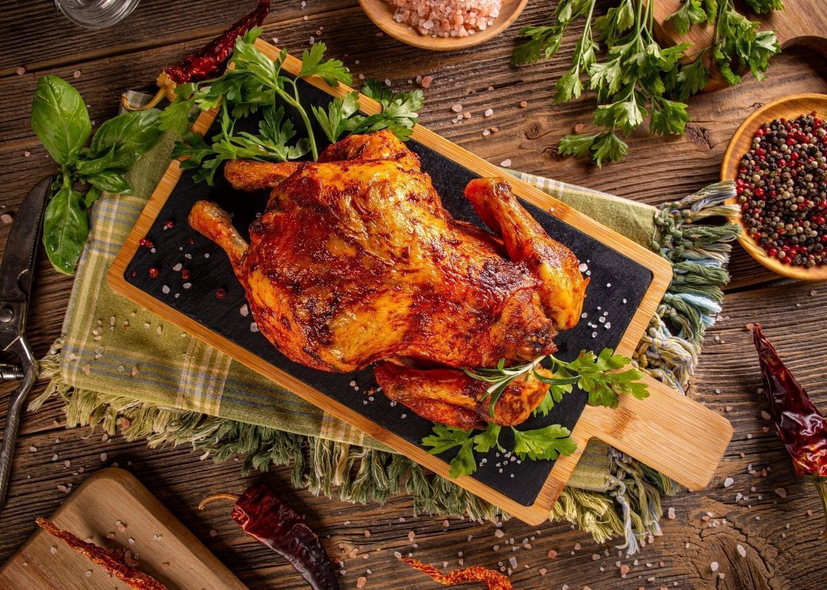 Roasted Chicken Wallpapers - Top Free Roasted Chicken Backgrounds ...