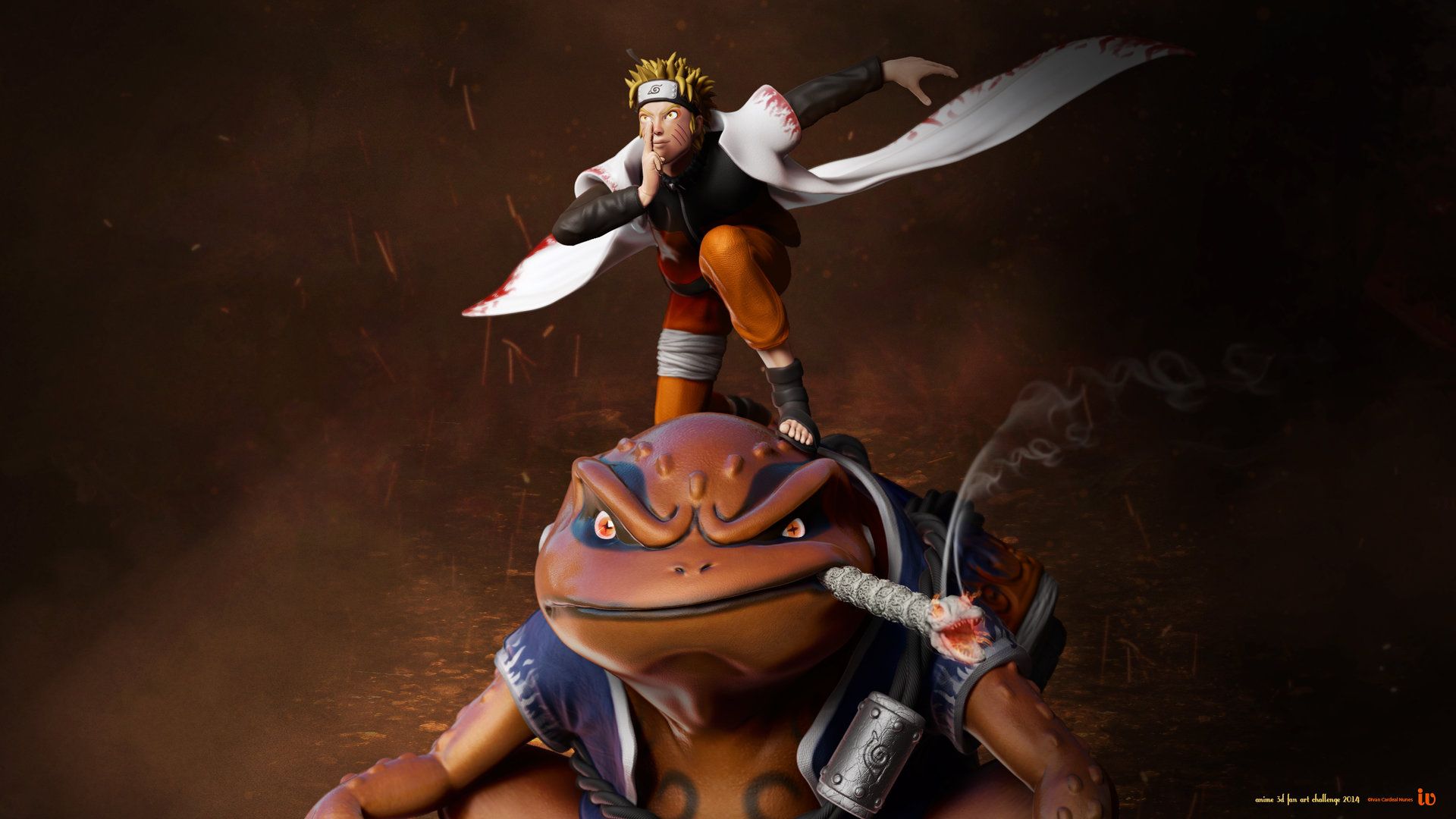 Gamakichi Wallpapers - Top Free Gamakichi Backgrounds - WallpaperAccess