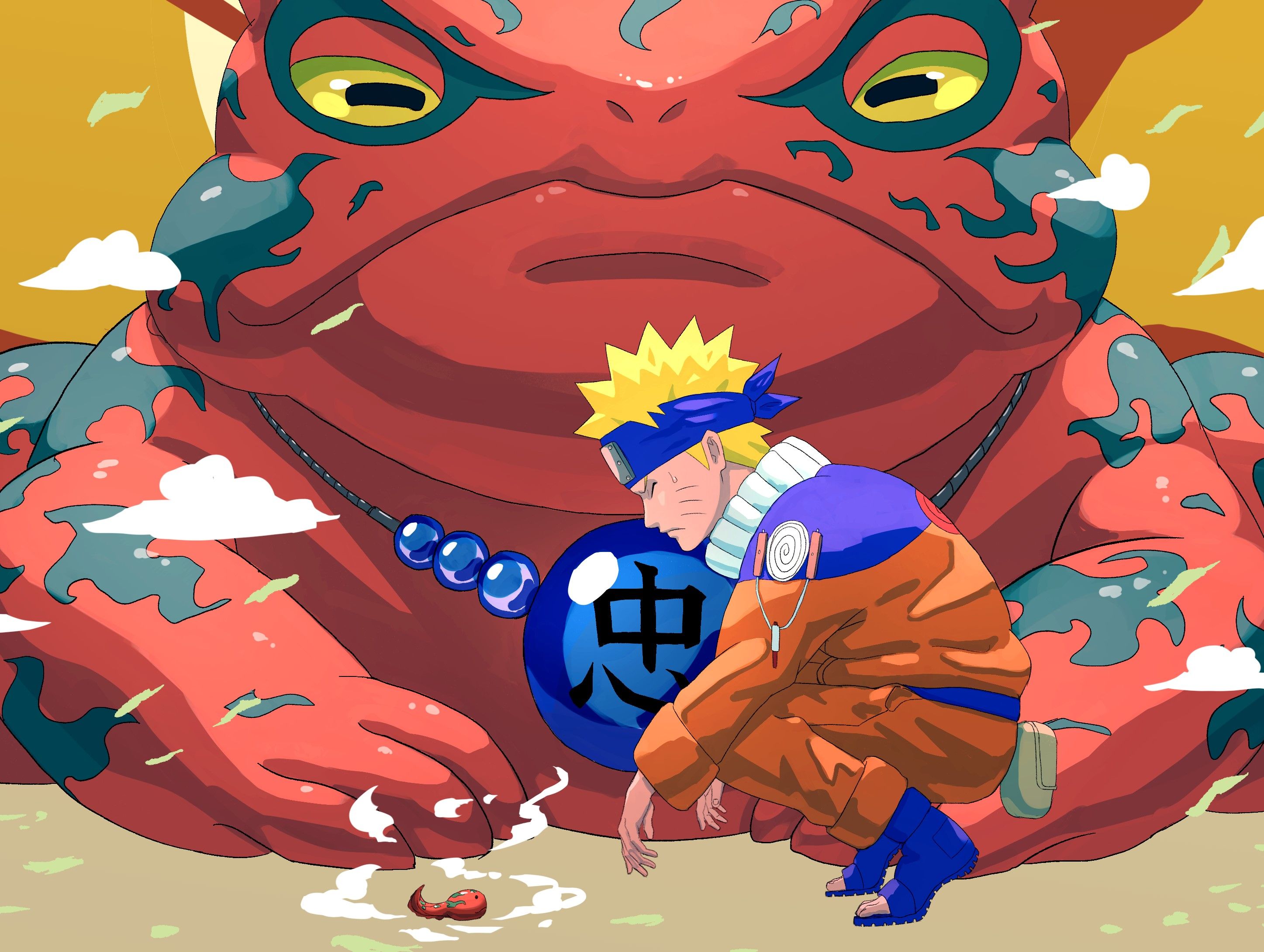 Gamakichi Wallpapers - Top Free Gamakichi Backgrounds - WallpaperAccess