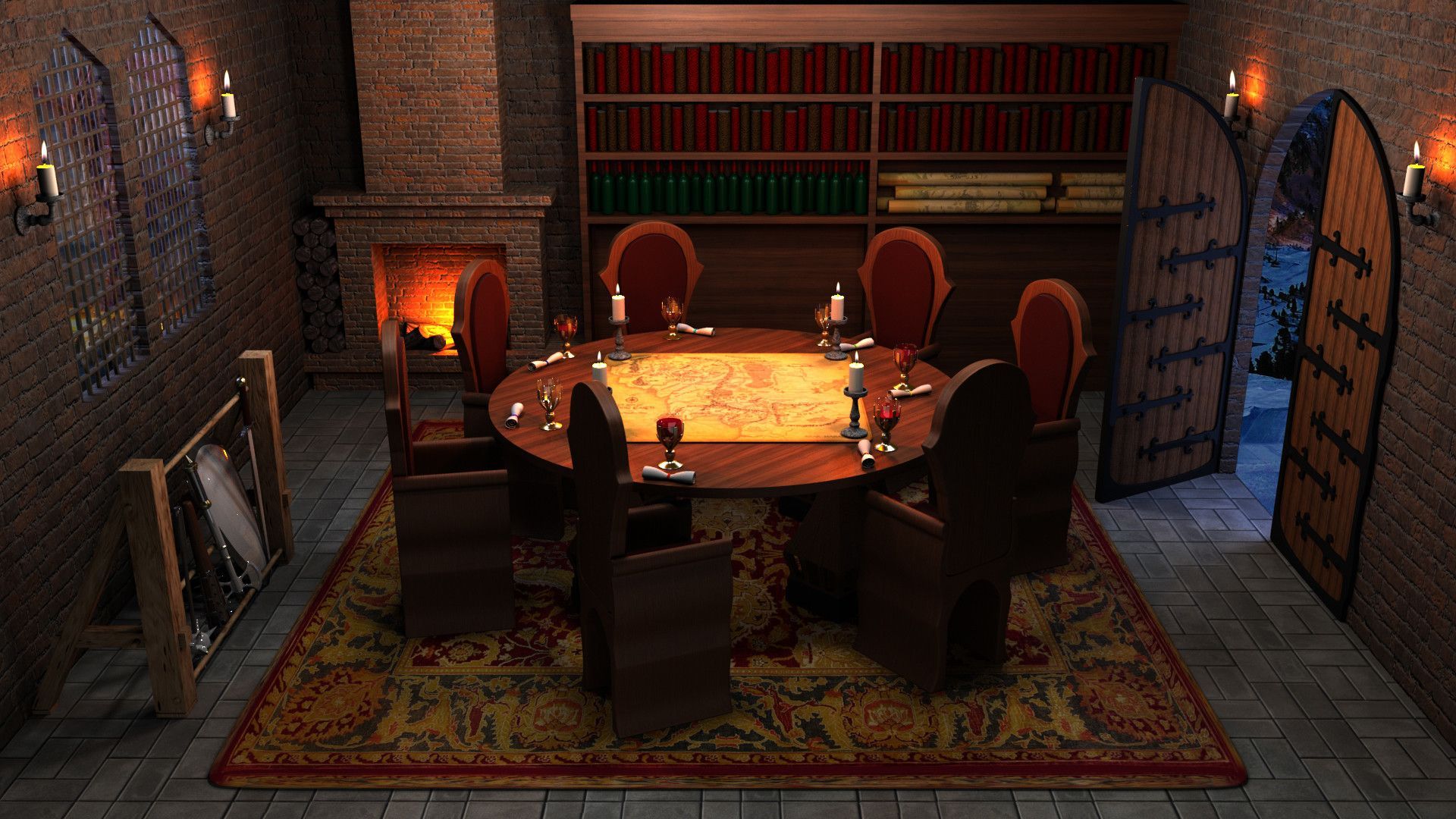 Medieval Room Wallpapers - Top Free Medieval Room Backgrounds ...